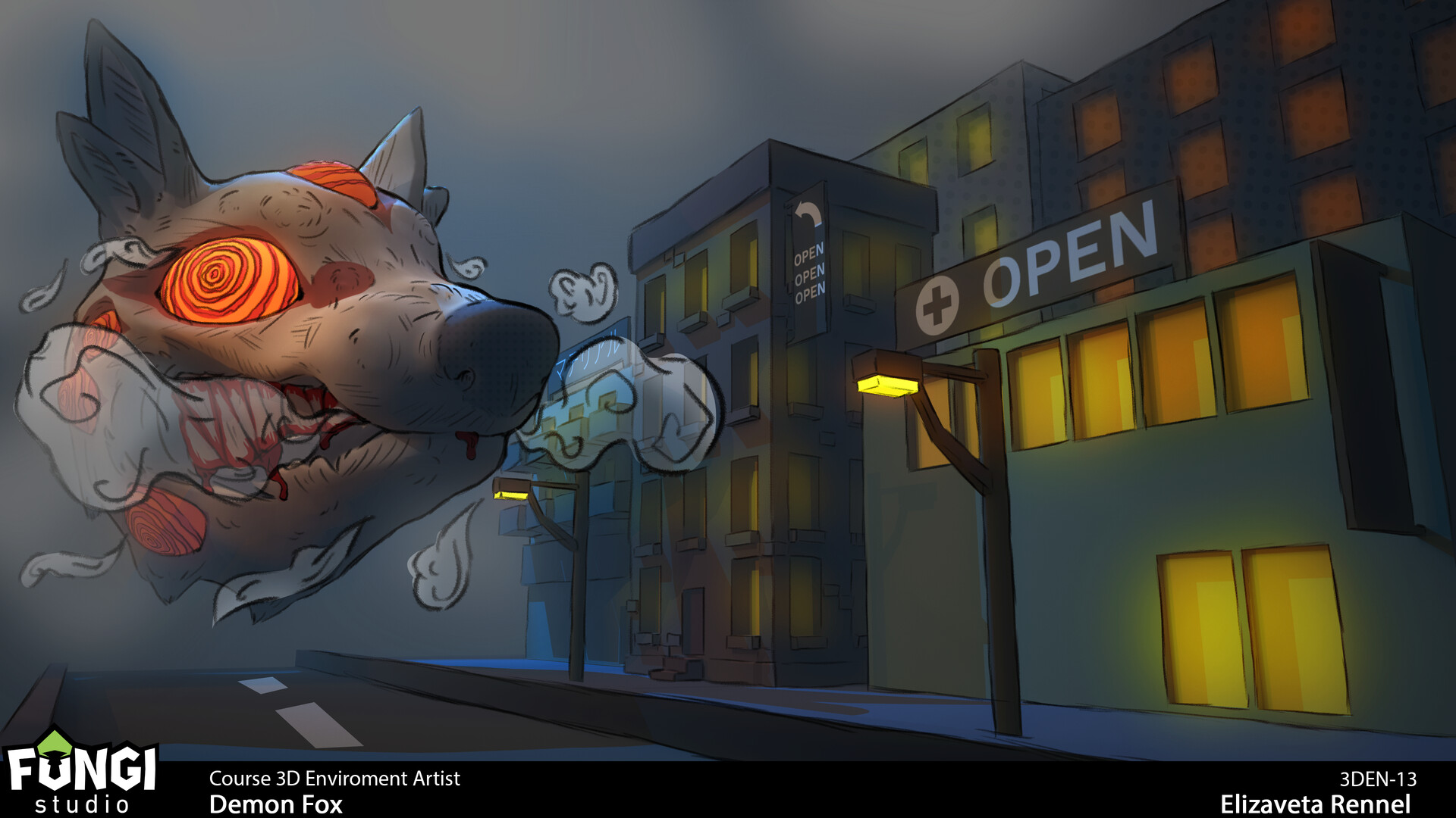 ArtStation - Demon Fox (Chainsaw man)