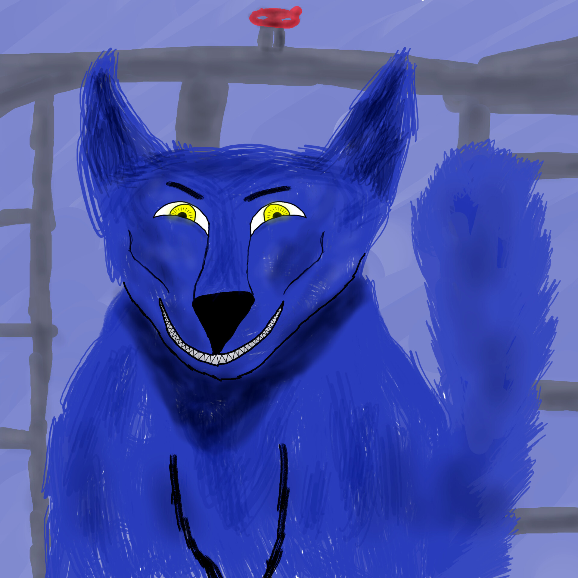 ArtStation - The Dzerzhinsk Blue Dog