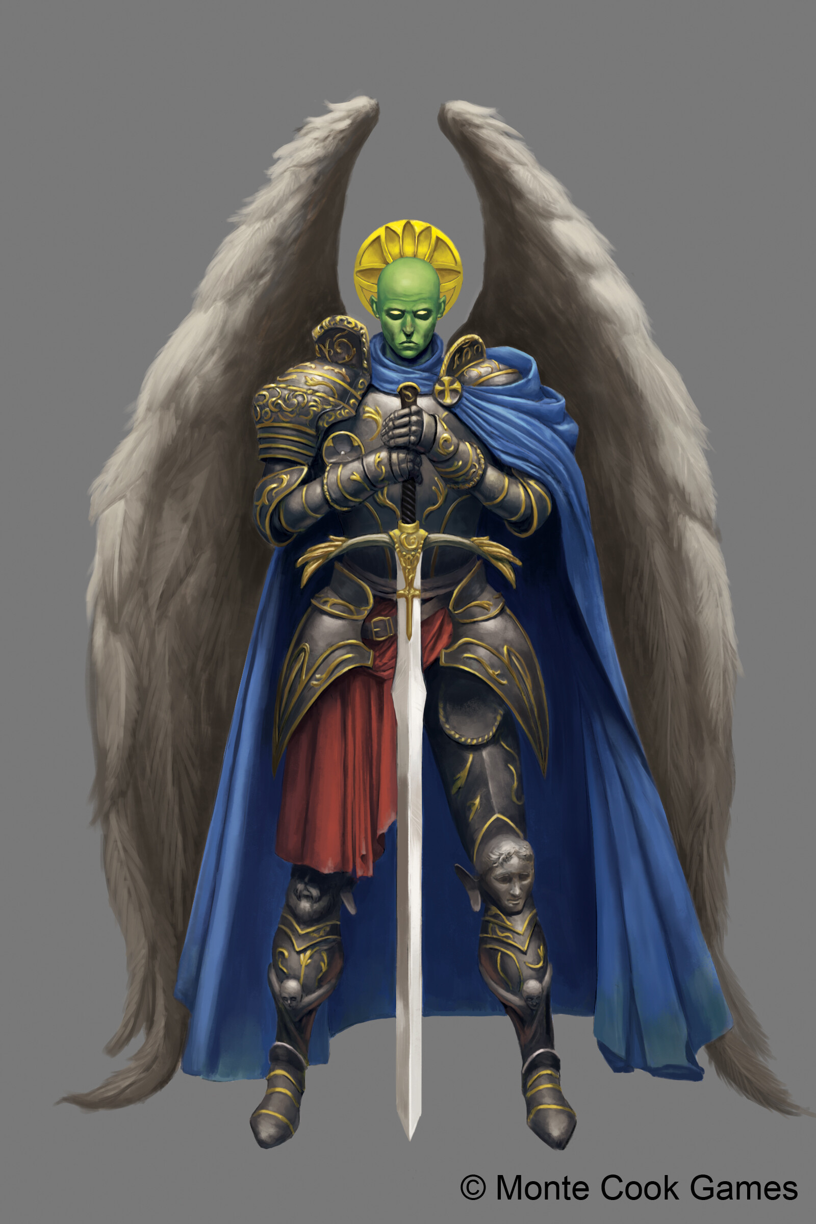 ArtStation - Angelic Paladin