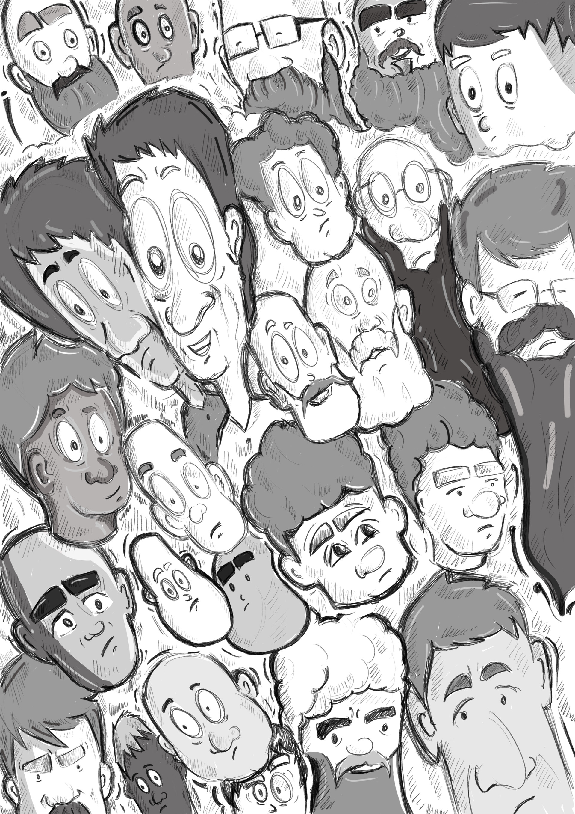 ArtStation - FACE DOODLE!