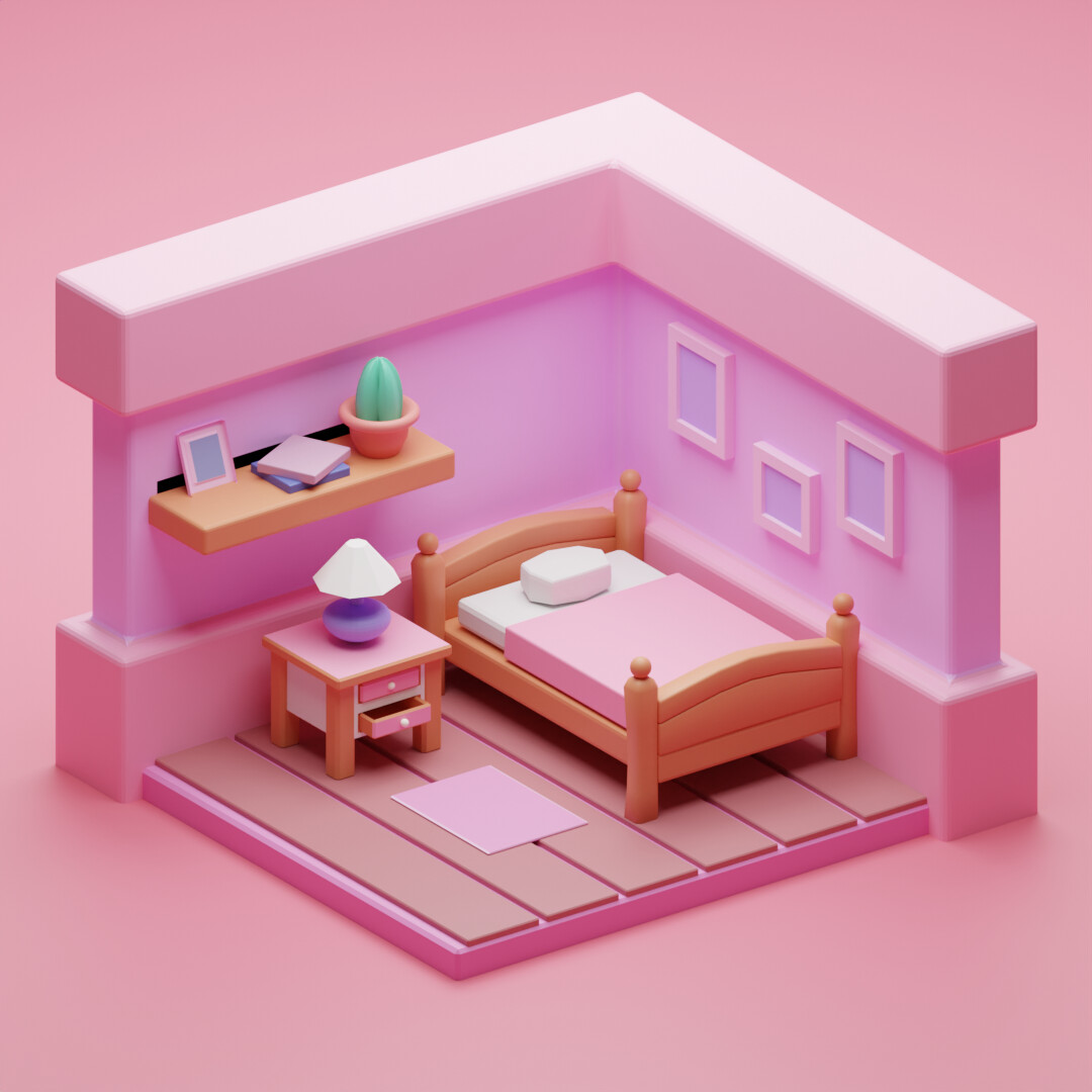ArtStation - Pink Room Tutorial