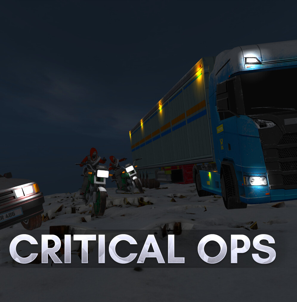 ArtStation - Critical ops Chase 3d art