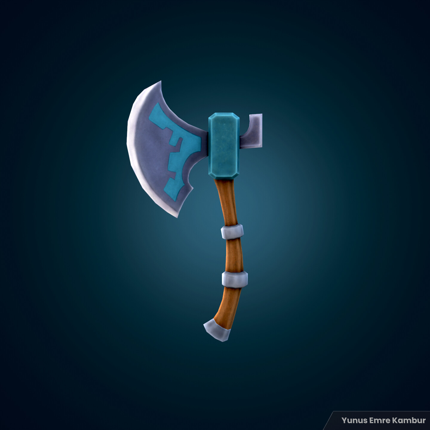 ArtStation - Battle Axe | Stylized Axe Handpainted