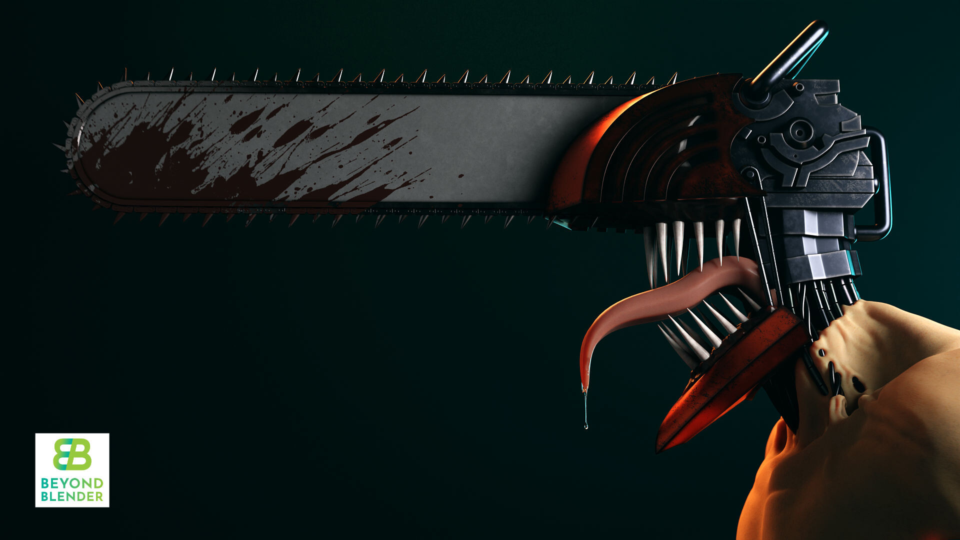 Theo Pantazi - Crafting a Deadly Weapon: Creating a 3D Chainsaw Man in ...