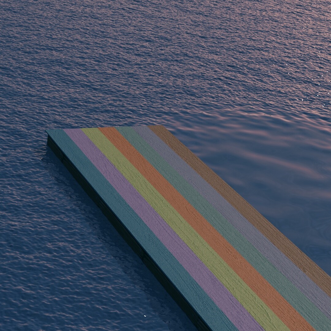 ArtStation - Melodic blue recreation