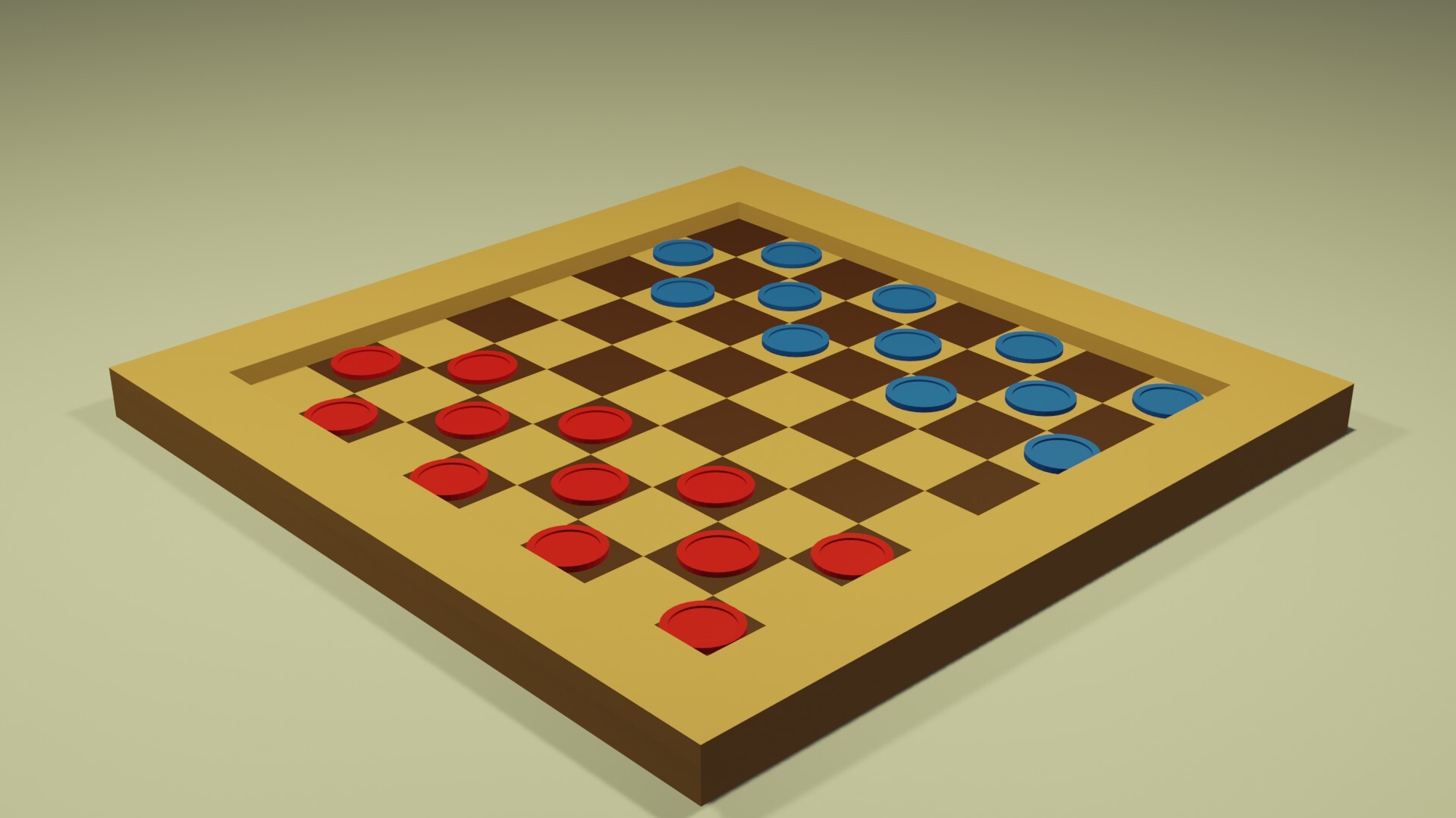 ArtStation - 3D checkers