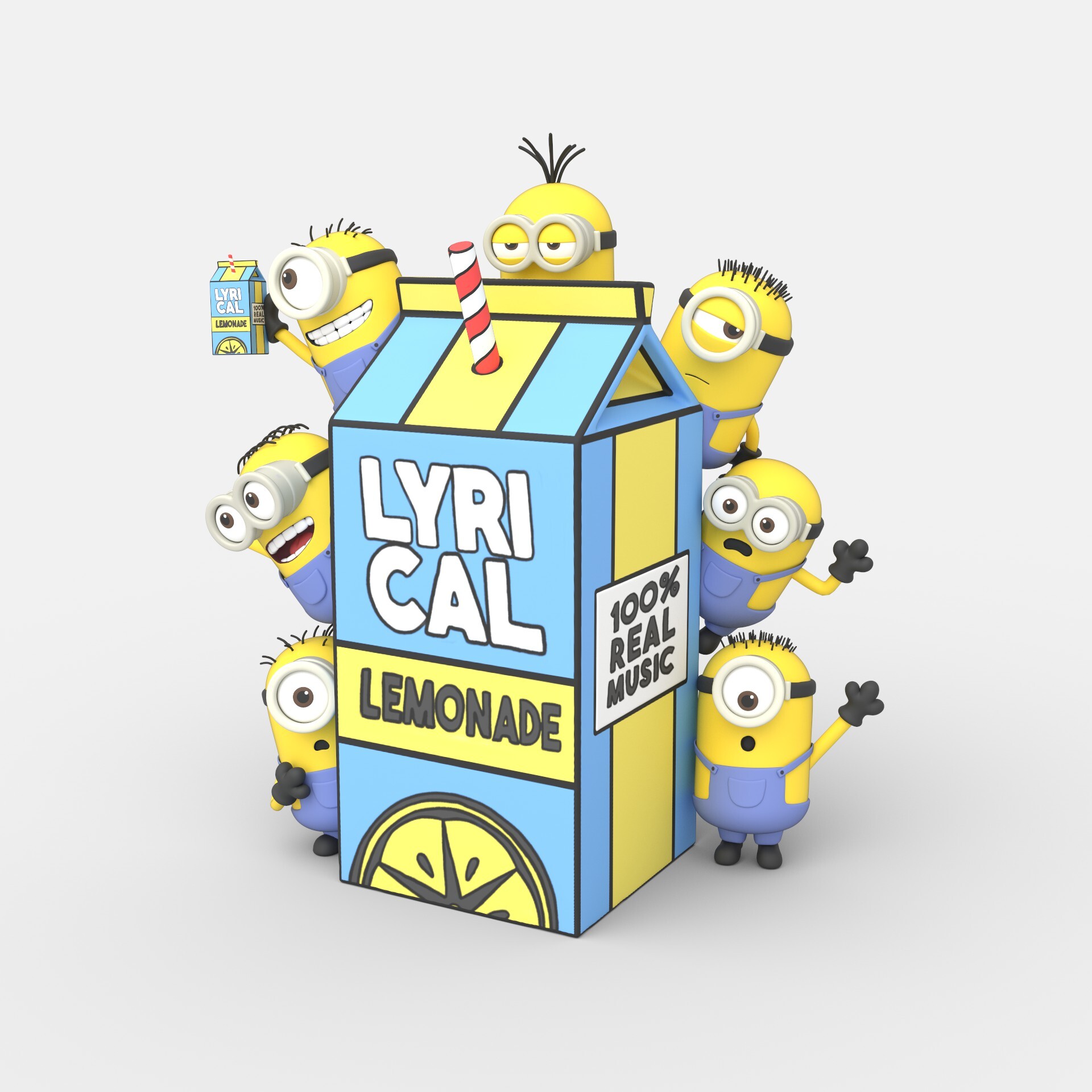 ArtStation - LYRICAL LEMONADE X MINIONS 3D