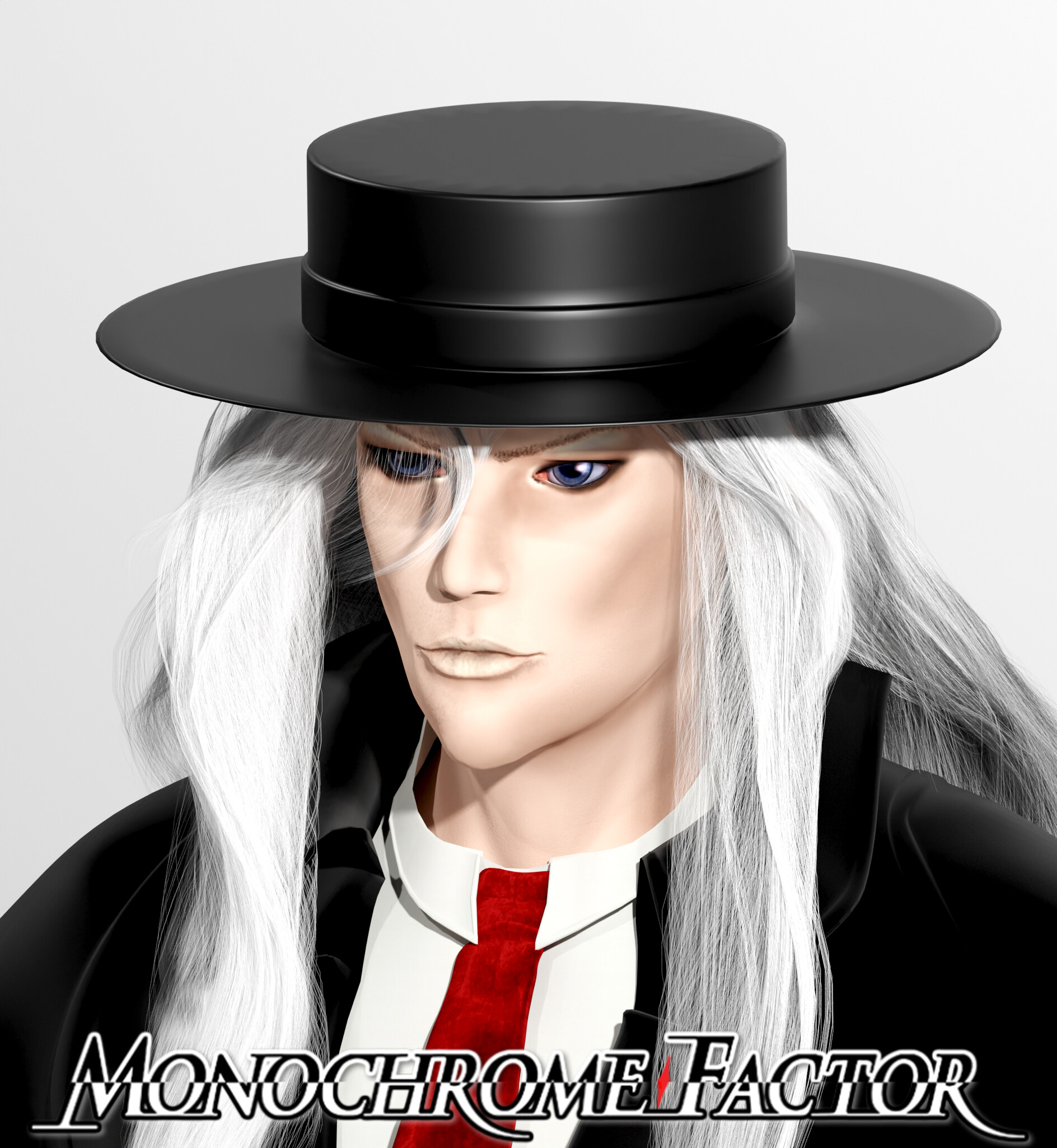 ArtStation - Monochrome Factor. Shirogane.