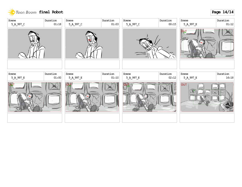 Casey Beusterien - "R3N" 2D Animatic and Concept Art