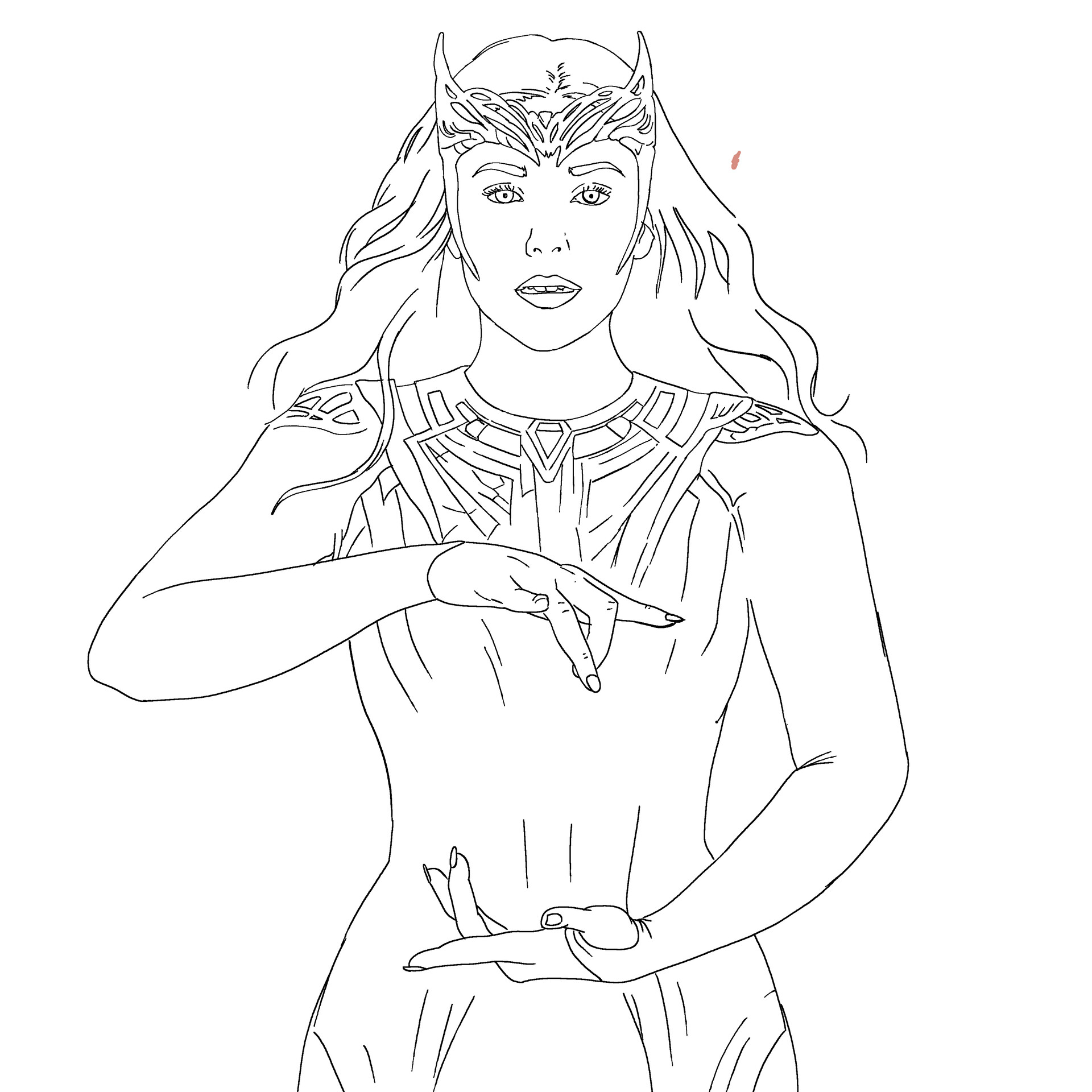 wanda coloring pages