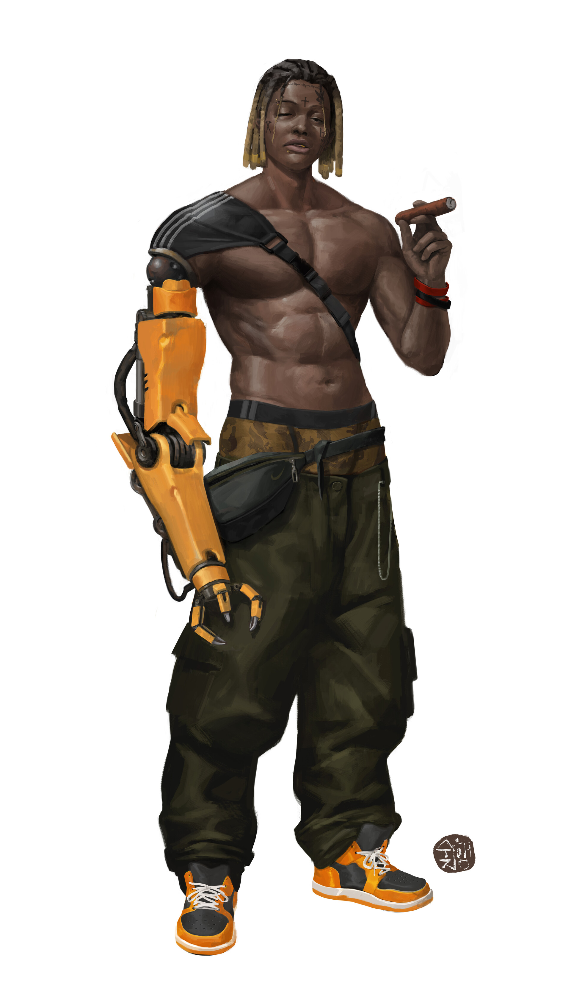 ArtStation - cyberpunk gang