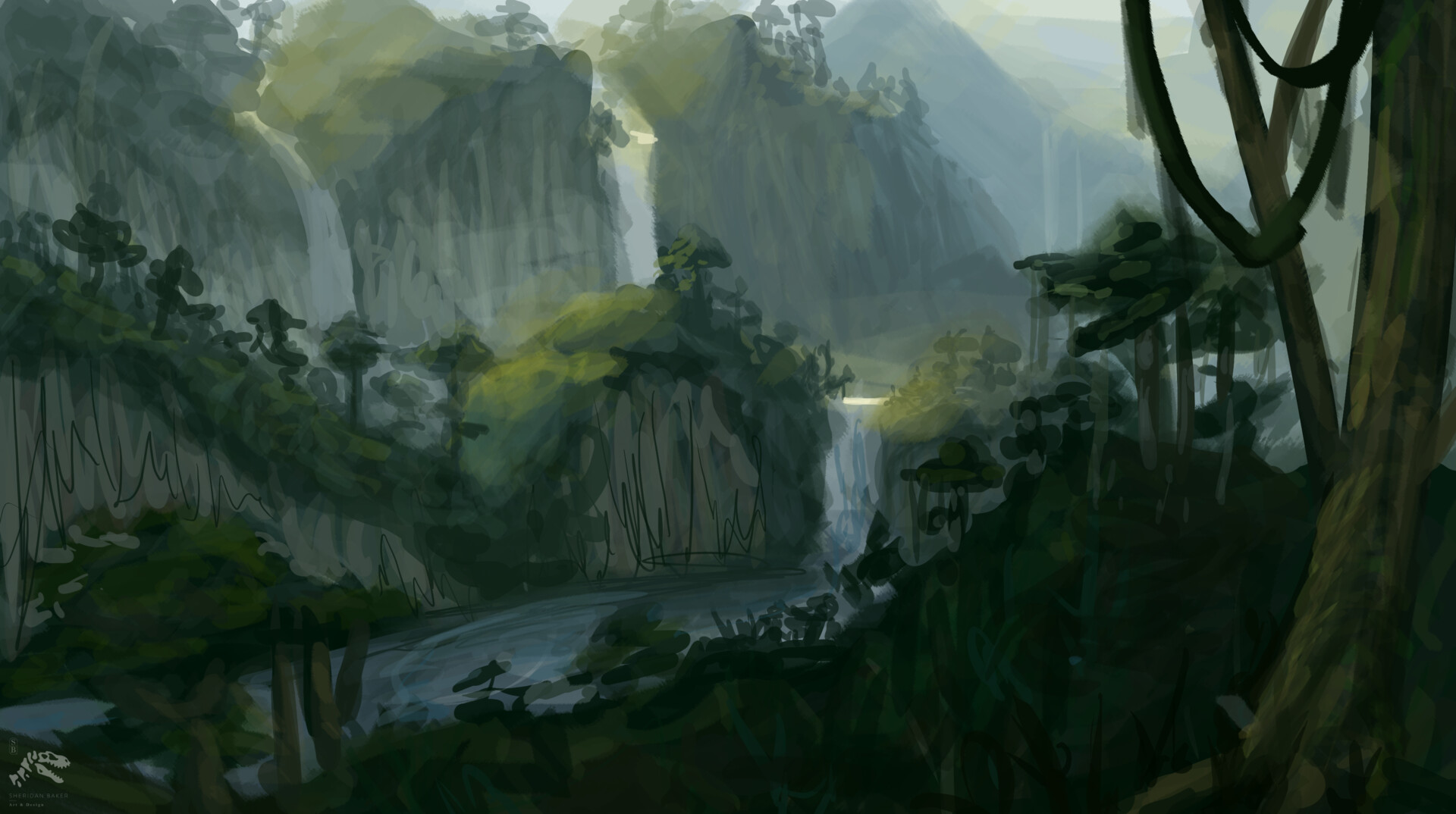 ArtStation - Jungle Exercise