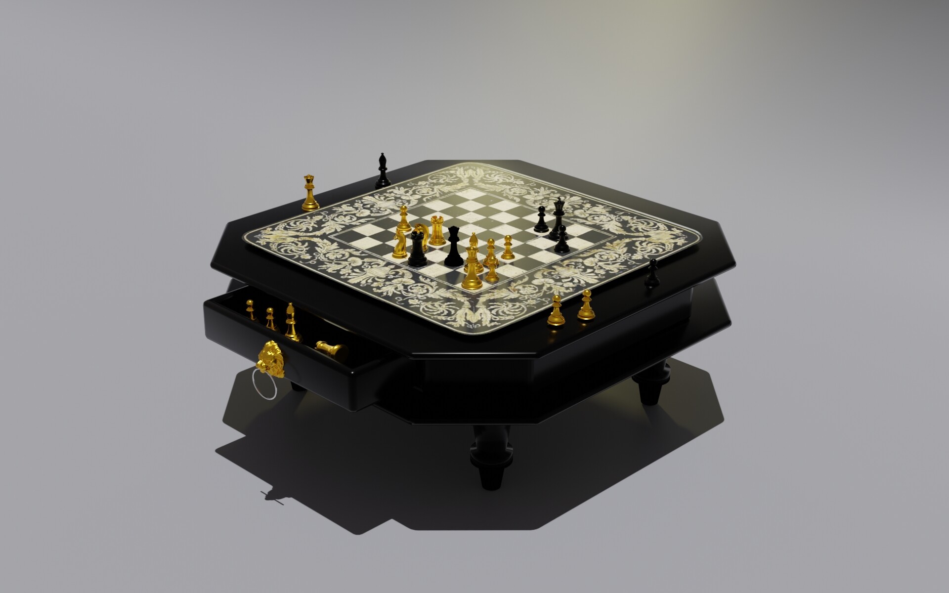 ArtStation - Chess Set Project