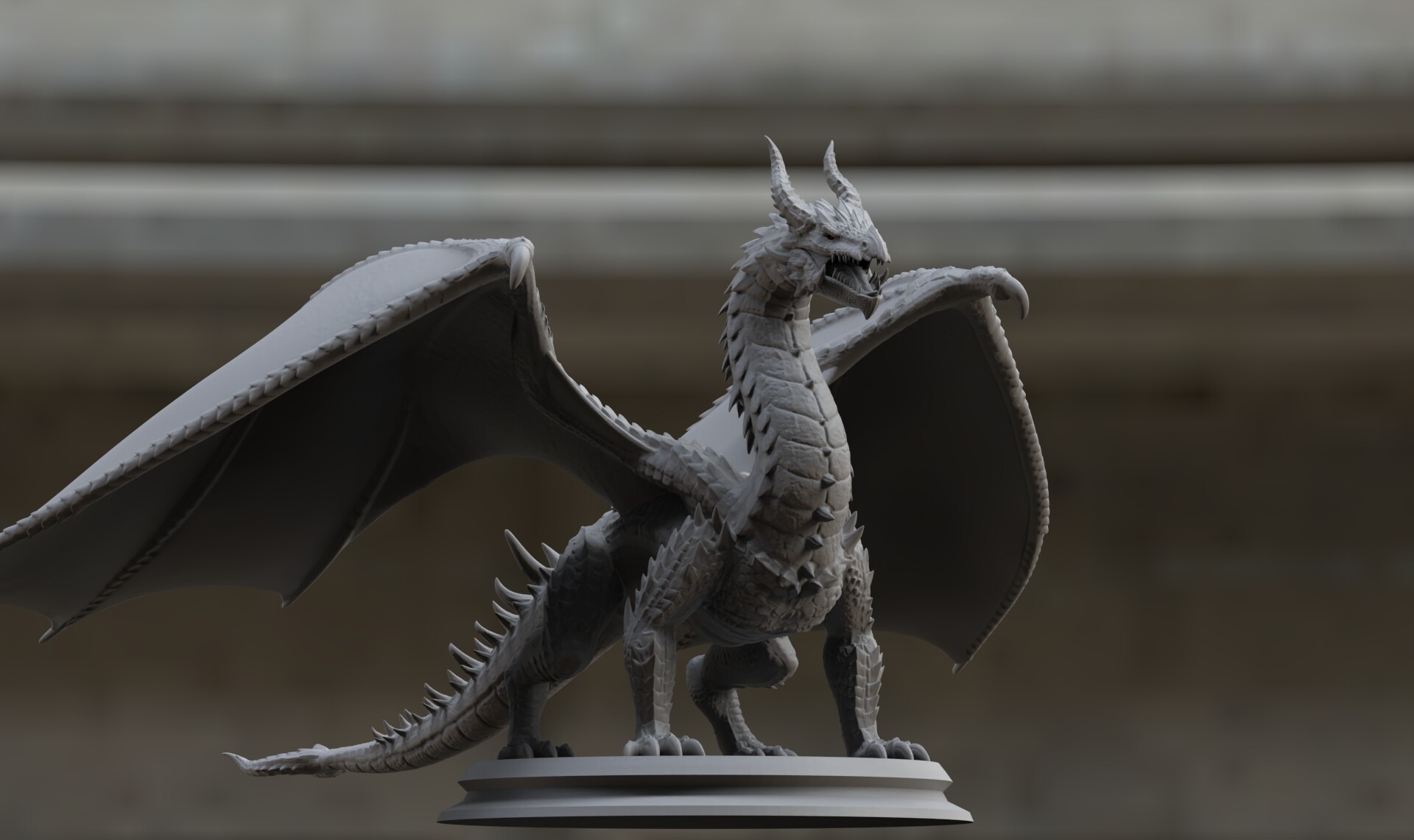 ArtStation - The Dreadful Dragon Magnarion