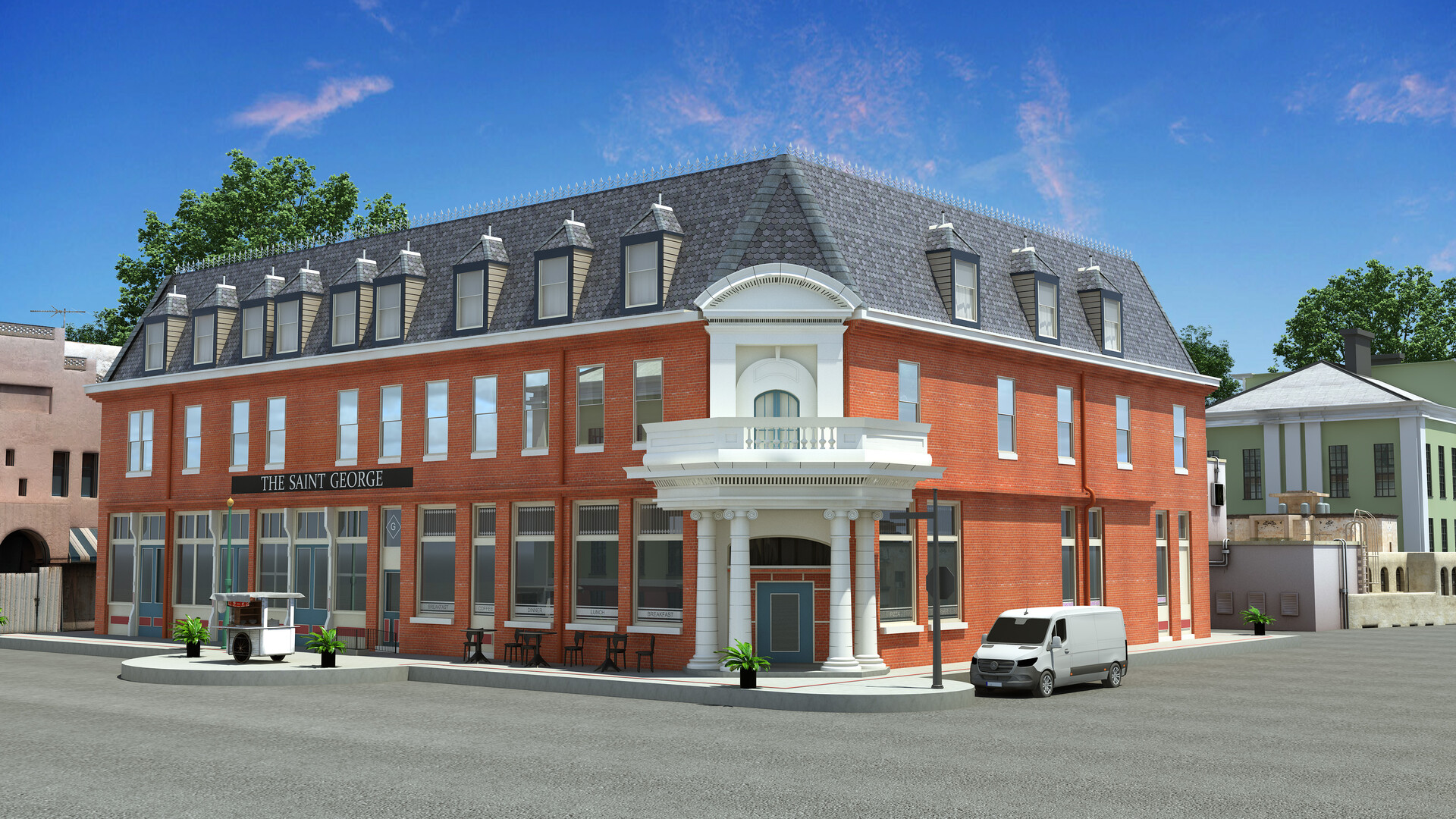 ArtStation - st. george hotel,weston, mo