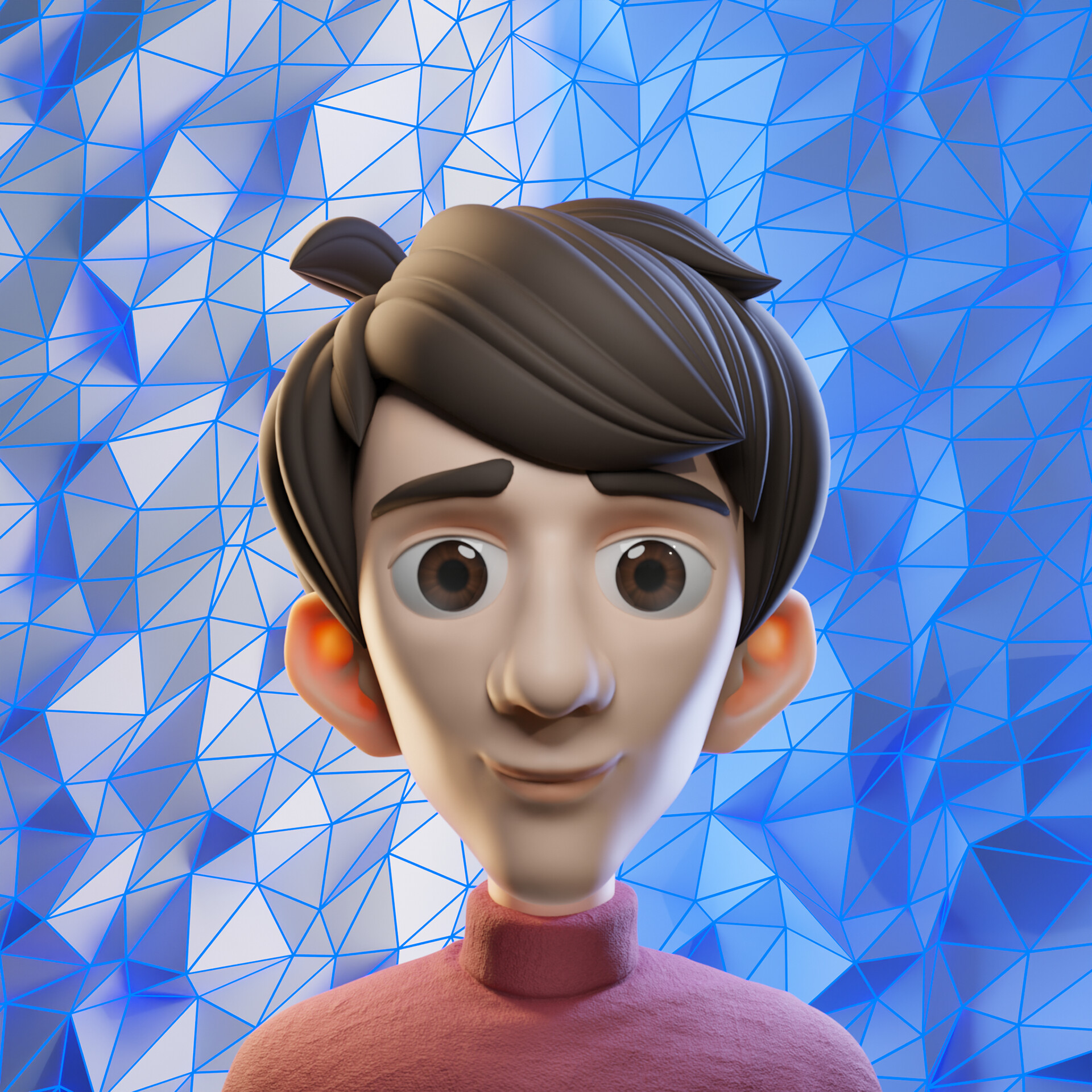 ArtStation - Avatar : Cartoon Self-portrait