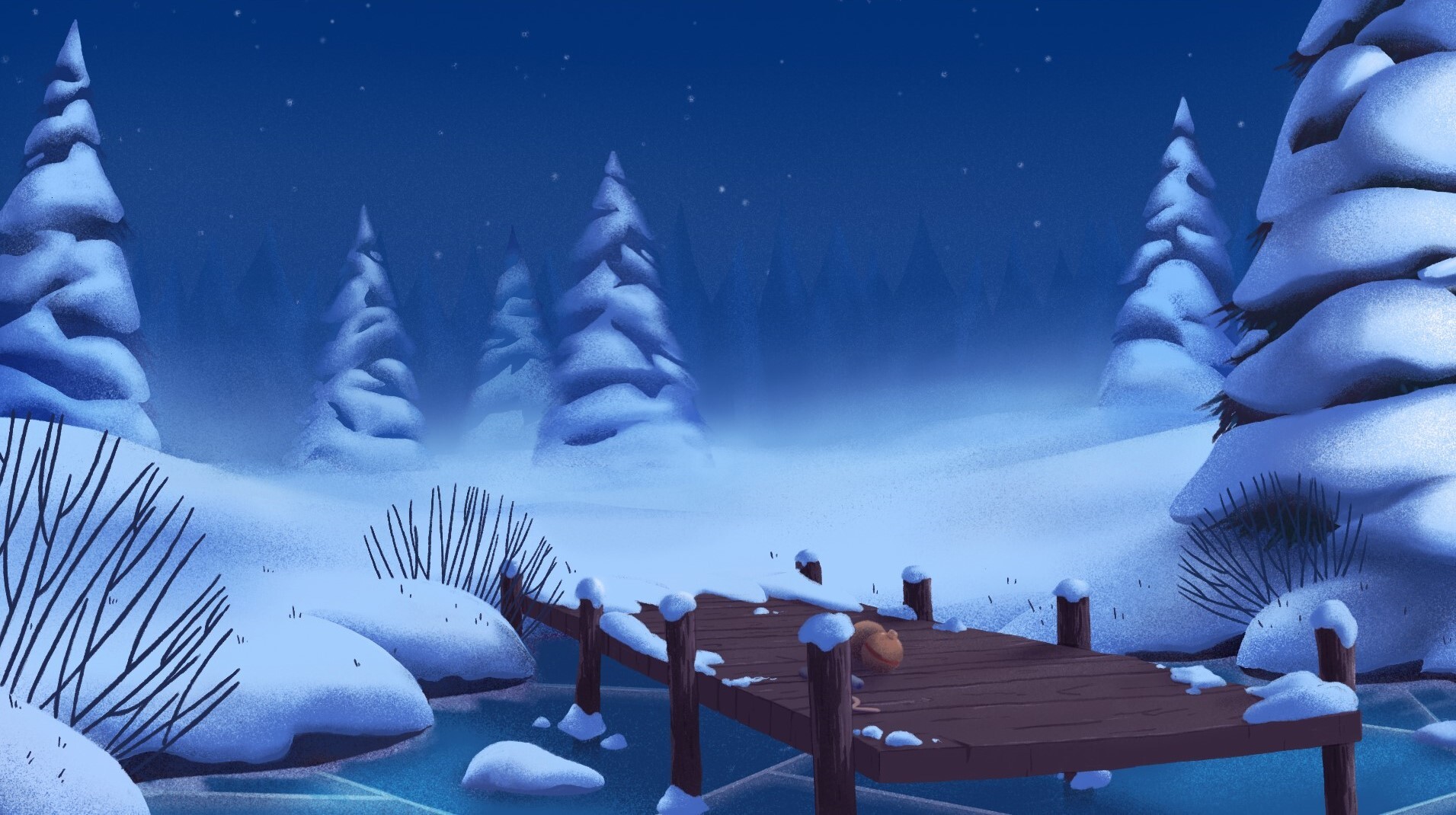 ArtStation - Polarnatt teaser backgrounds