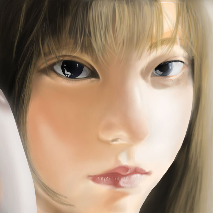 ArtStation - [Fan Art Color Practice] Newjeans_Haerin_01