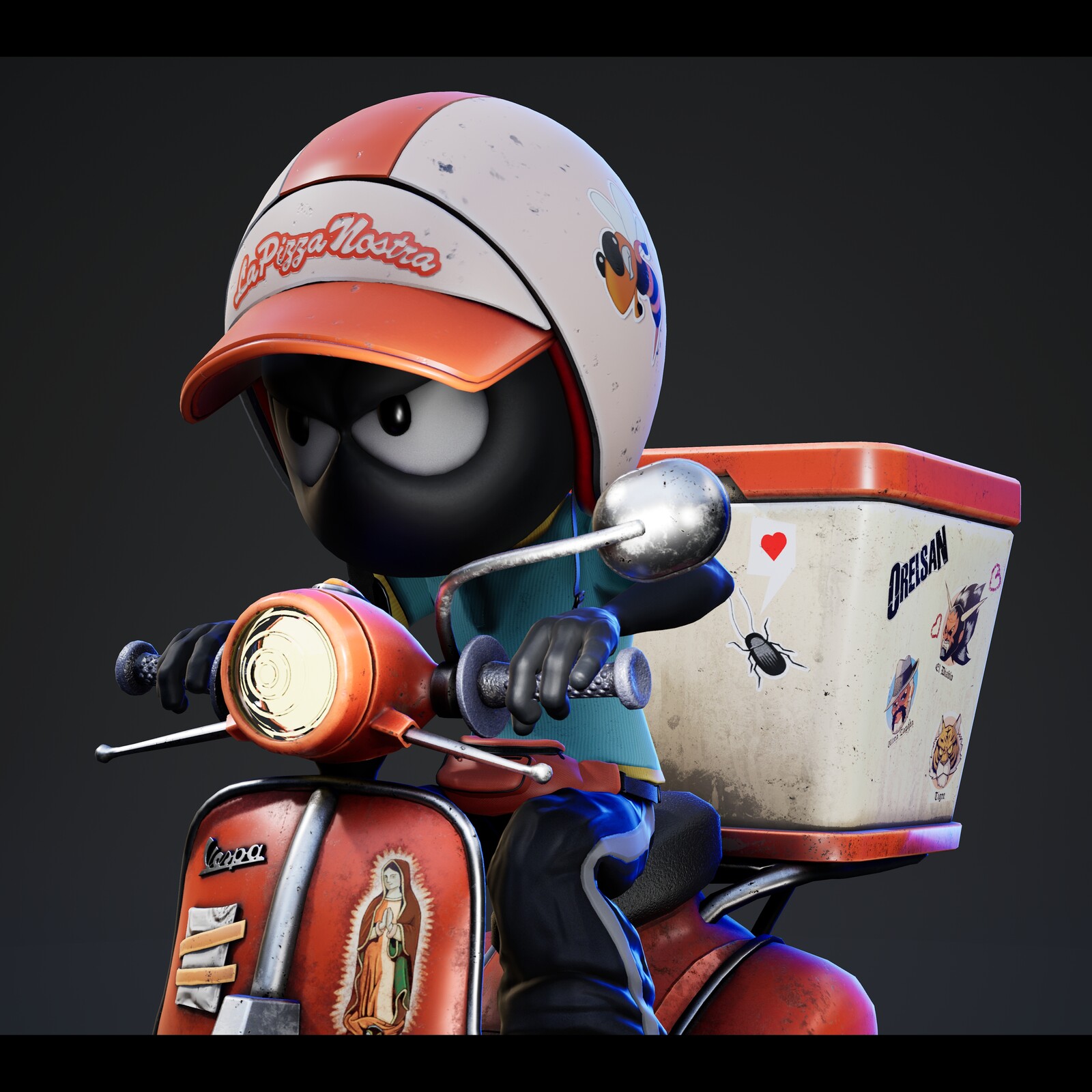 Quentin RENAUD - Mutafukaz - Angelino