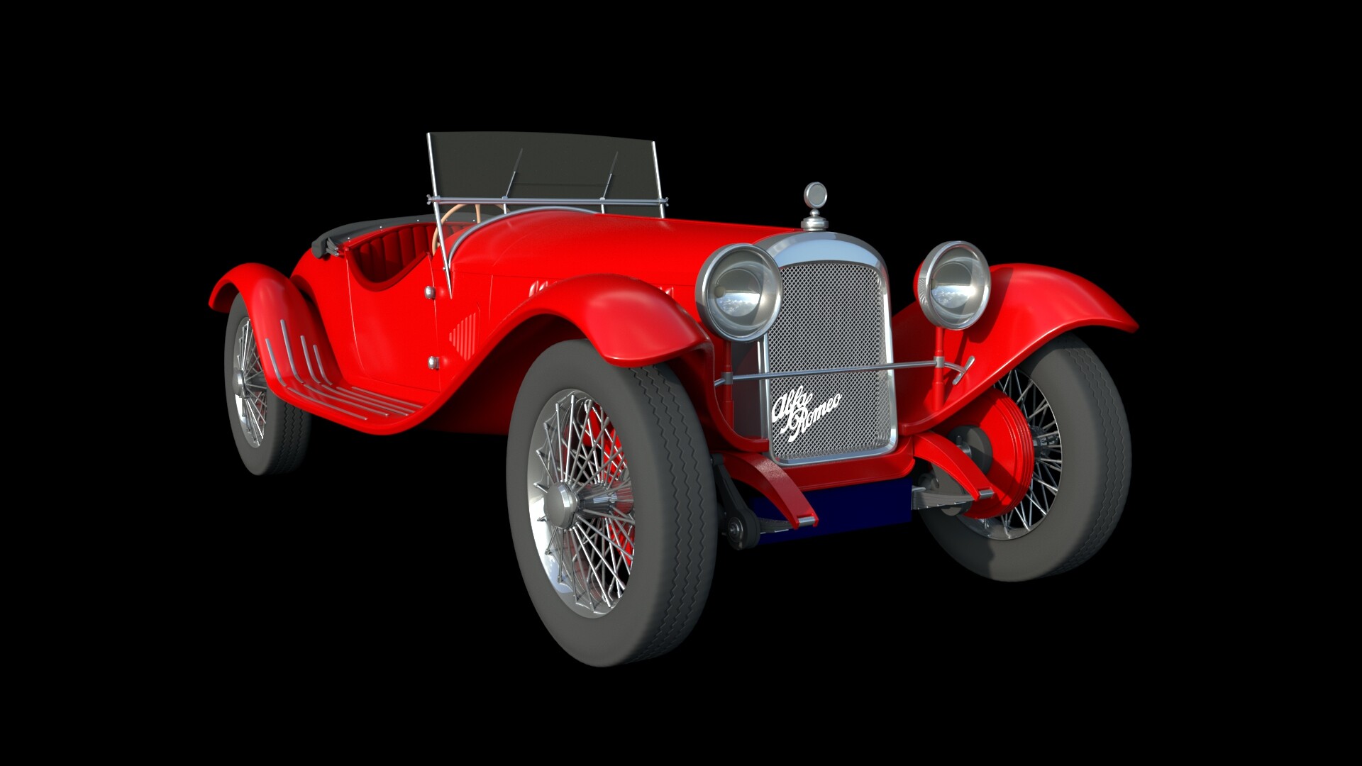 Tatiana Petrova - AlfaRomeo Retro Car