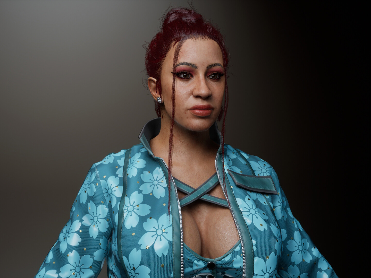 ArtStation - Cardi B (Real Time Render)