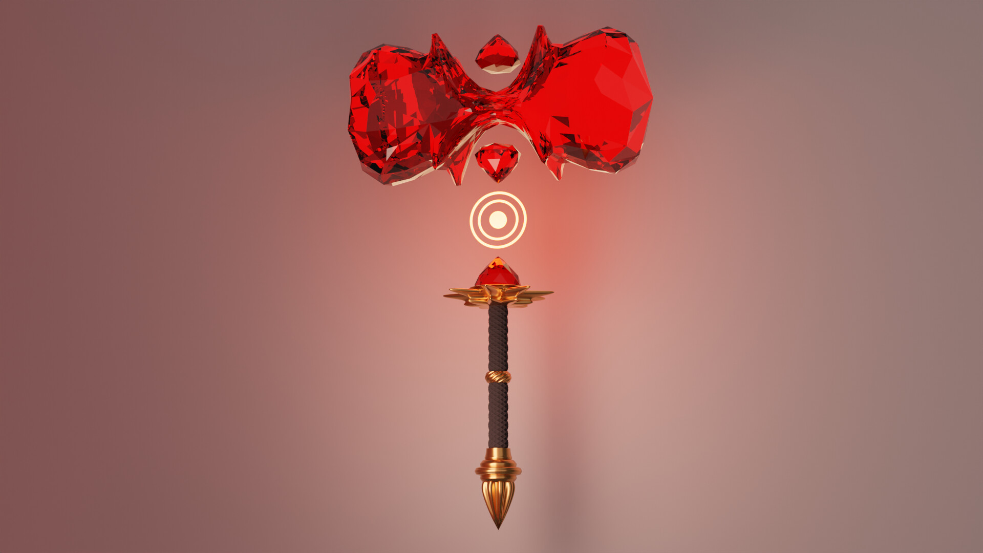 ArtStation - Ruby Hammer Forged