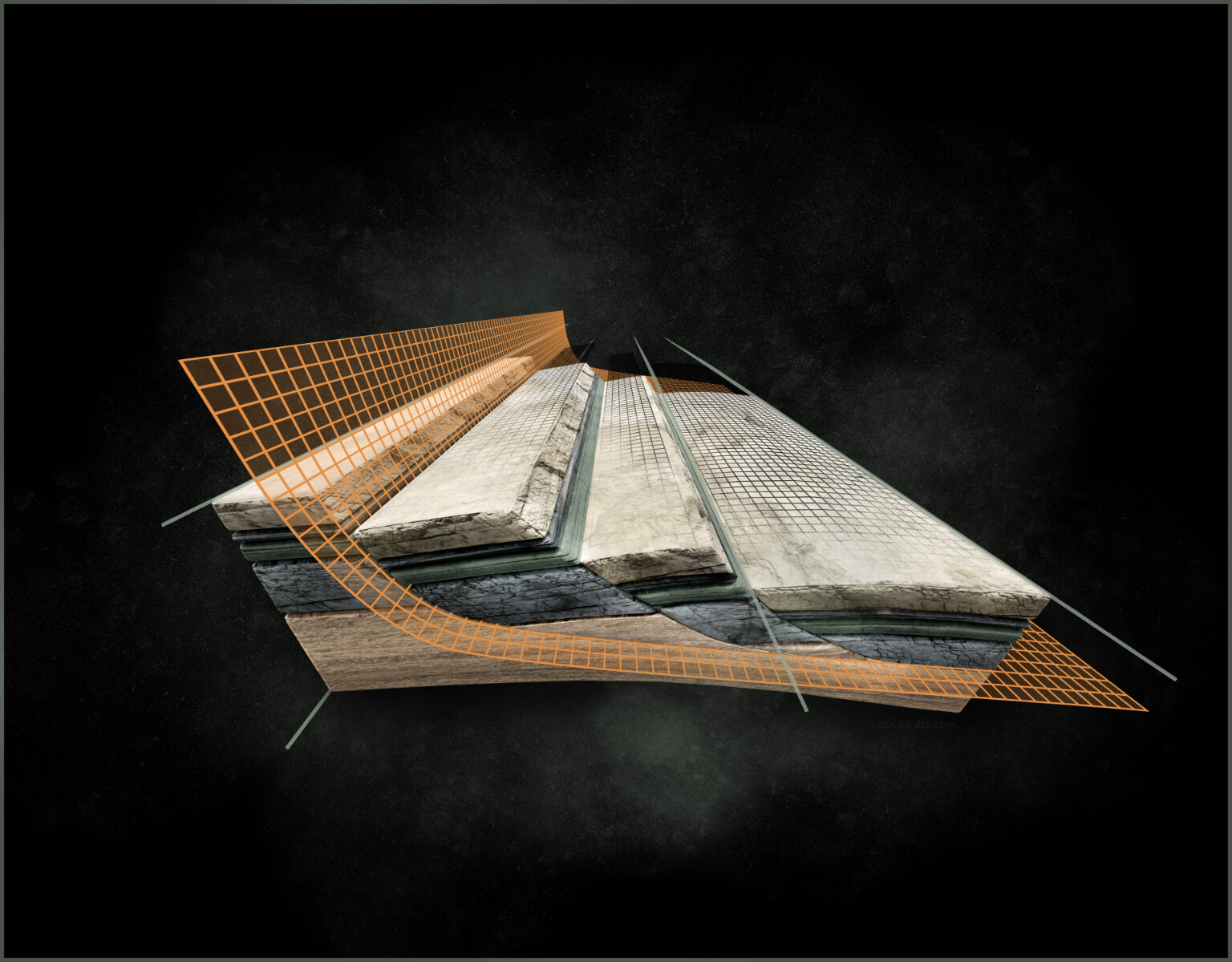 ArtStation - Geology artwork. Faults