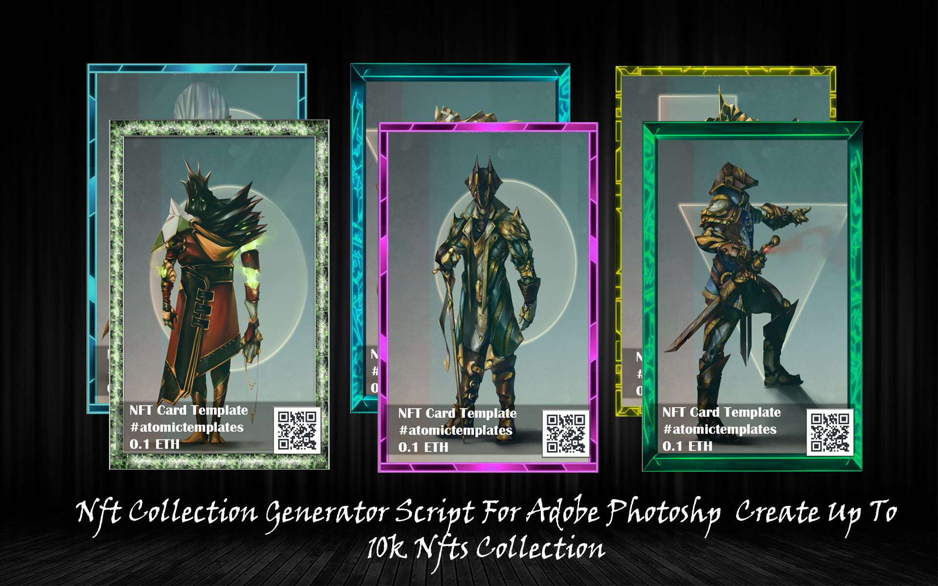 ArtStation - PHOTOSHOP NFT COLLECTION GENERATOR V2