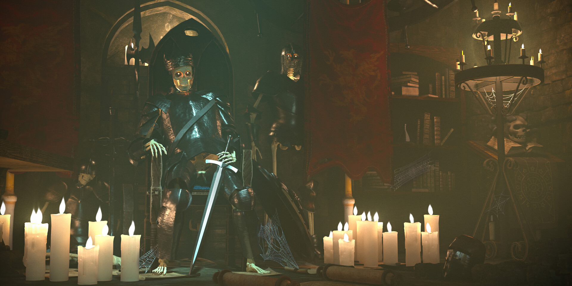 ArtStation - Skeleton king