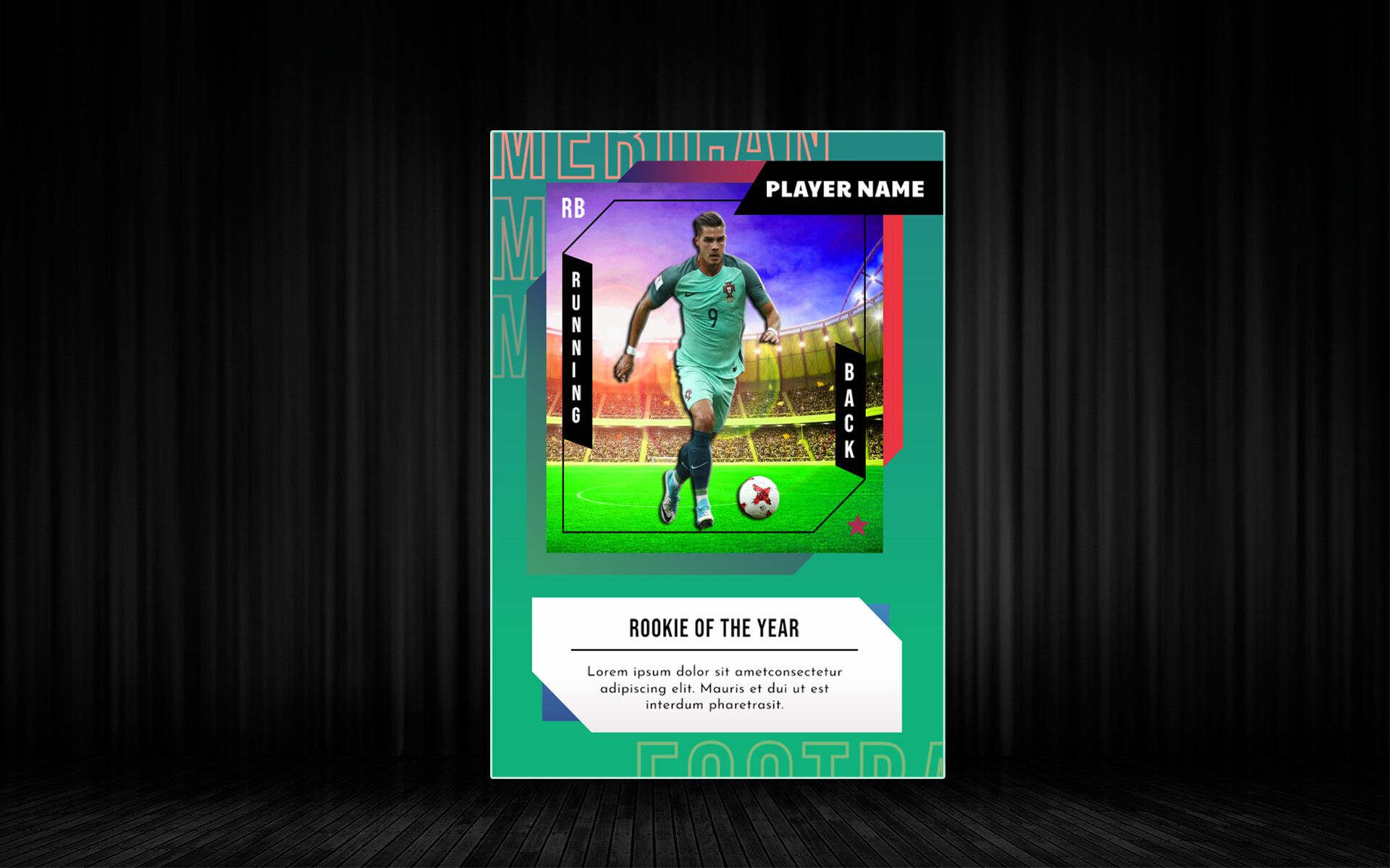 ArtStation - Sports Trading Card PSD V3