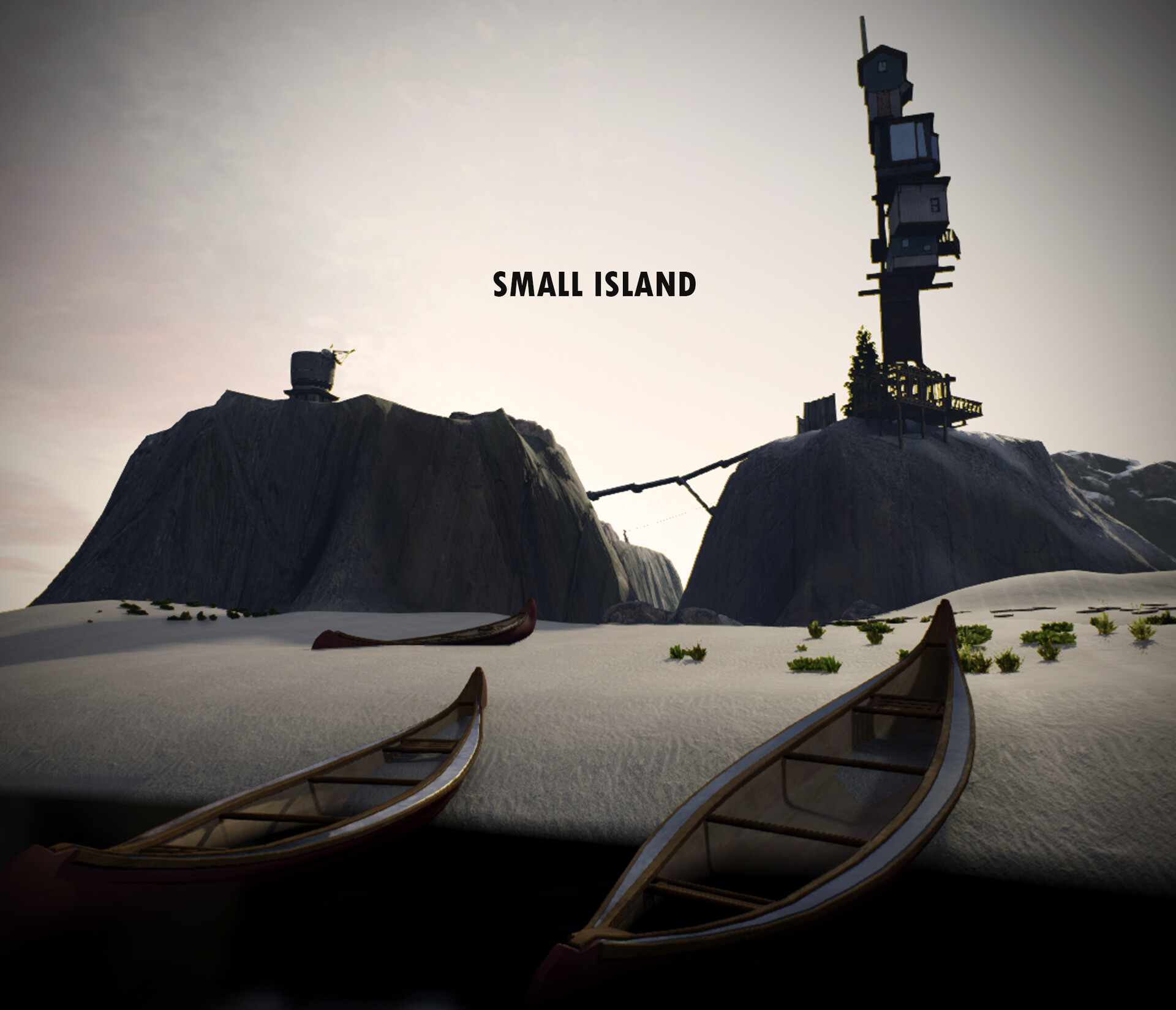 ArtStation - Small Island - Level Design (1 Version)