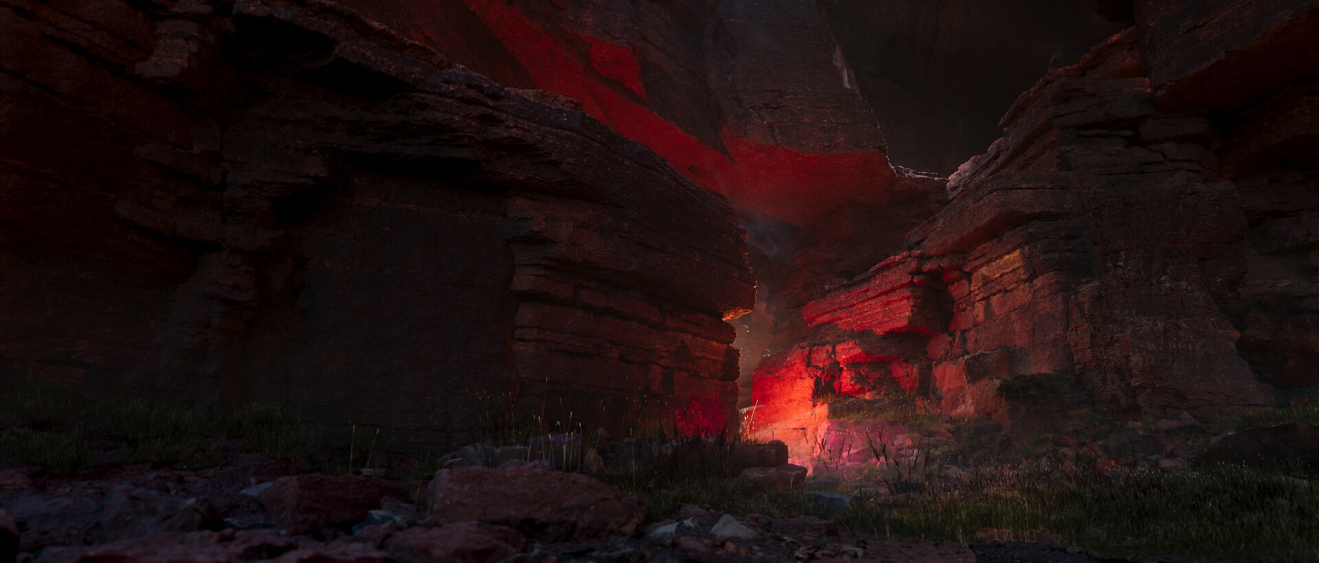 ArtStation - Canyon path