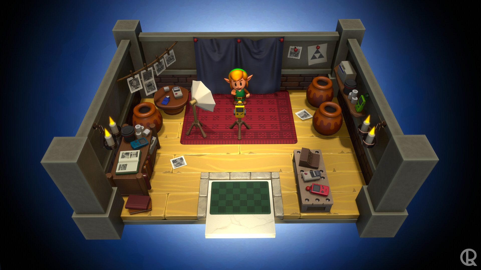 Chris Rumsey - Link's Awakening Fan Art - Camera Shop