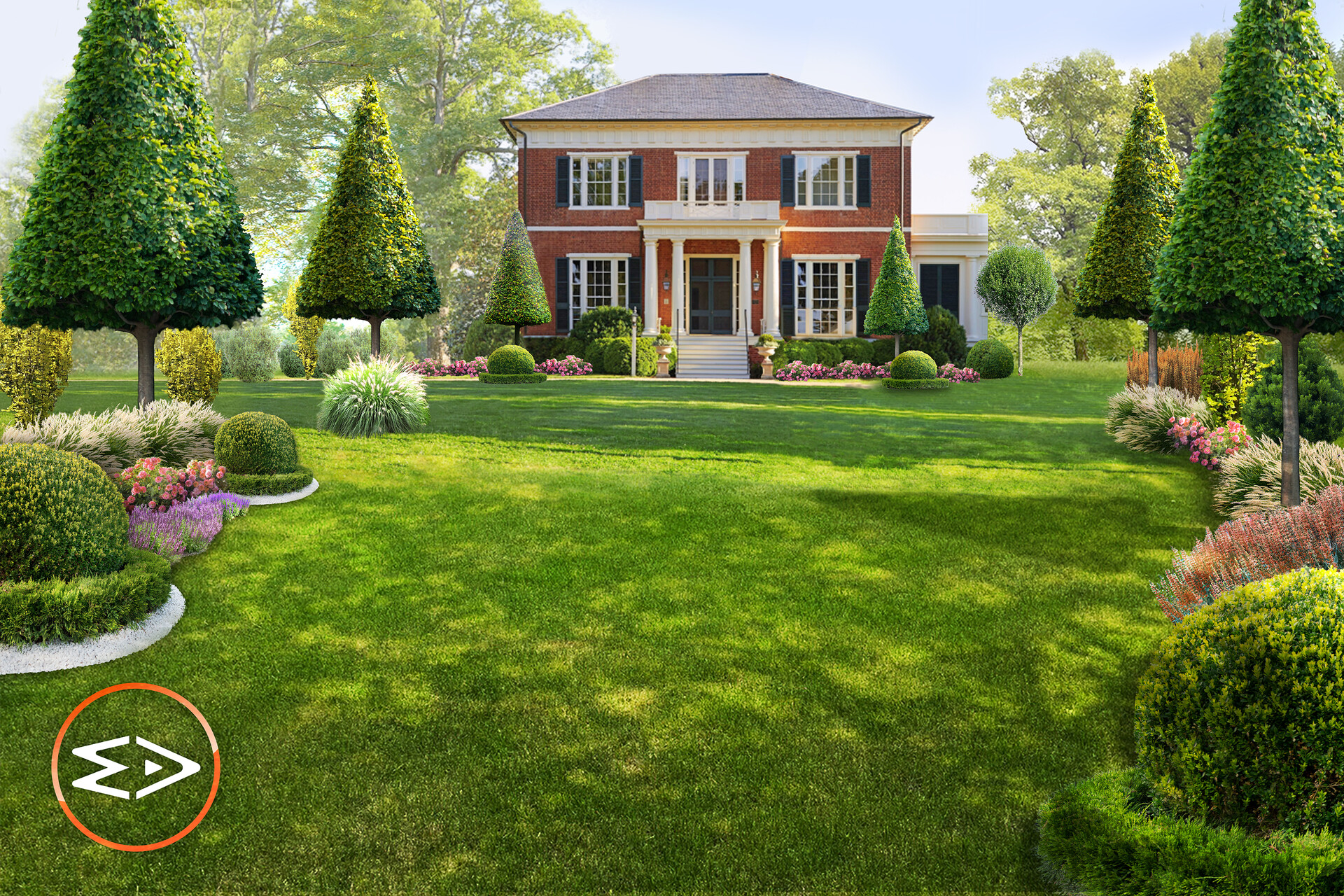 ArtStation - English lawn