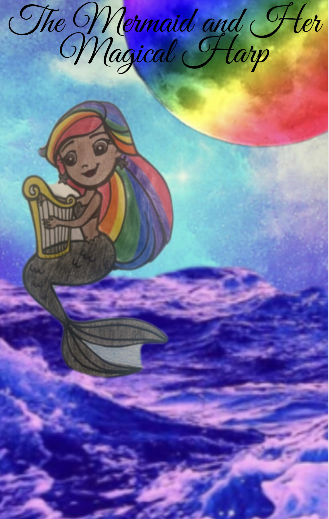 ArtStation - The Mermaid and Her Magical Harp