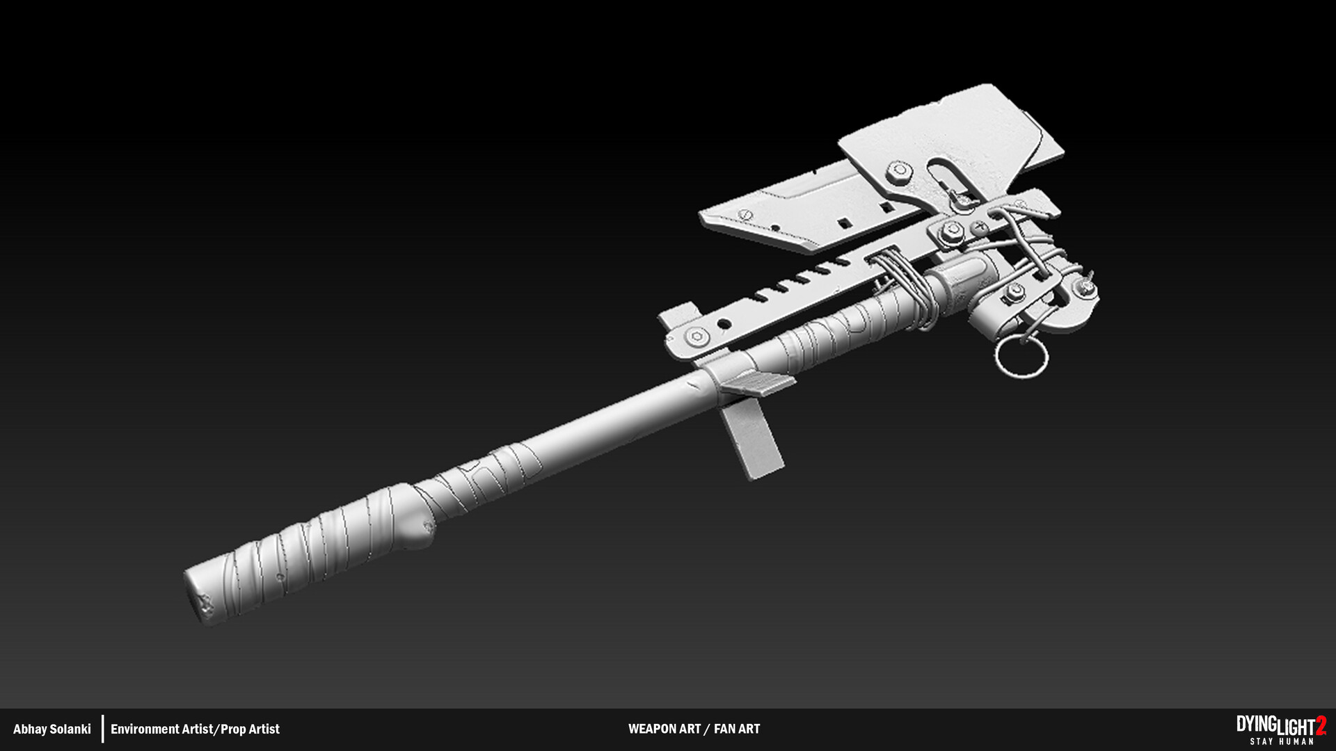 Abhay Solanki - Dying Light 2 Stay Human - Fan Art - Melee Weapon ...