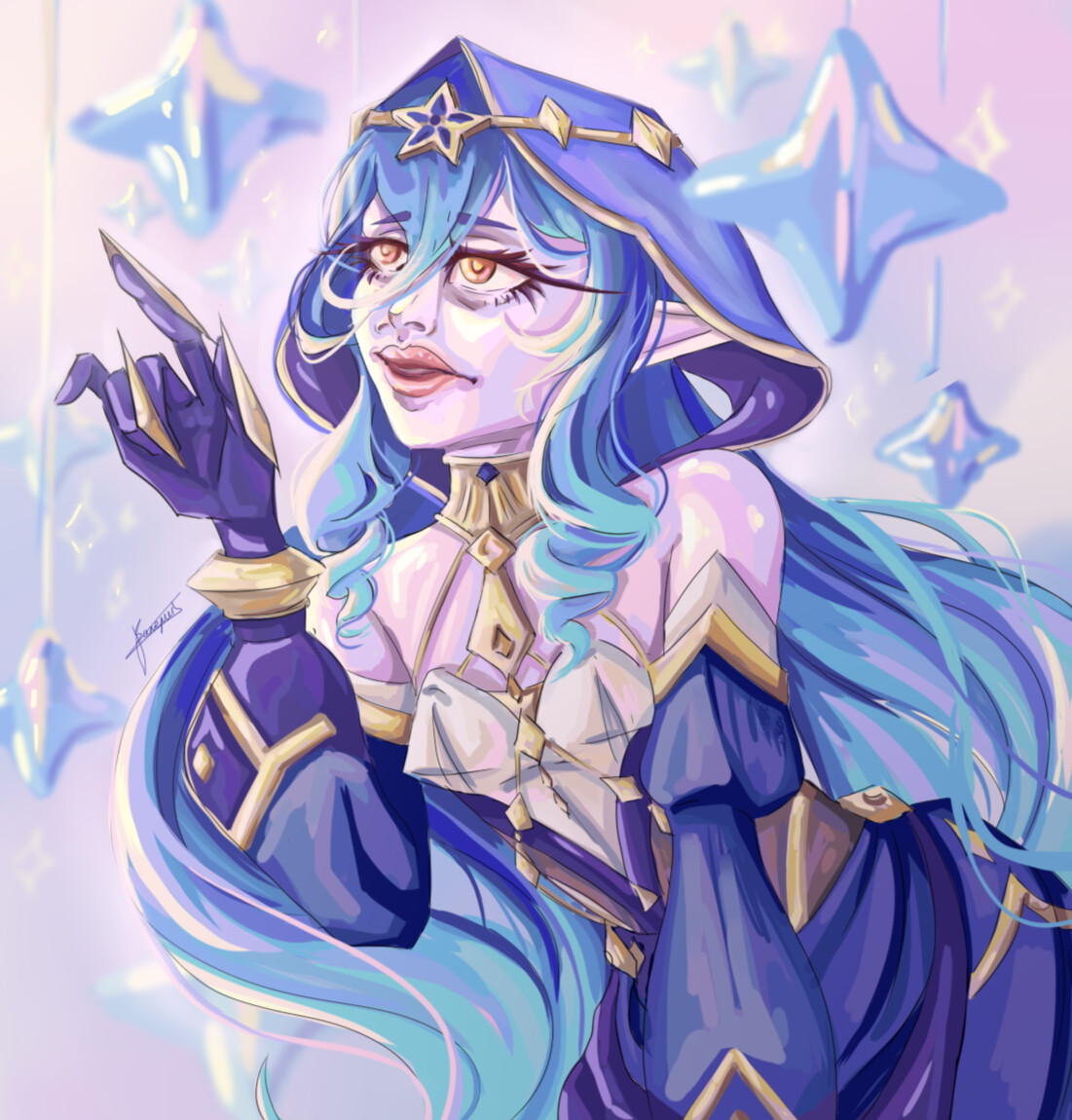 ArtStation - Layla, Genshin impact