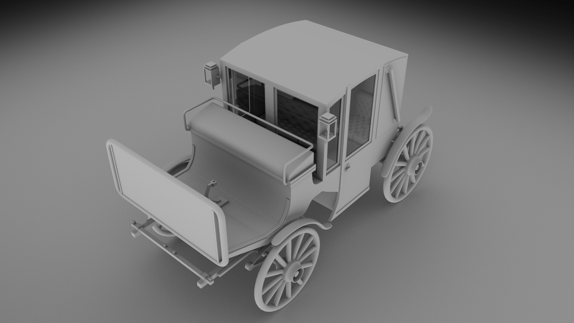 ArtStation - Brougham Carriage