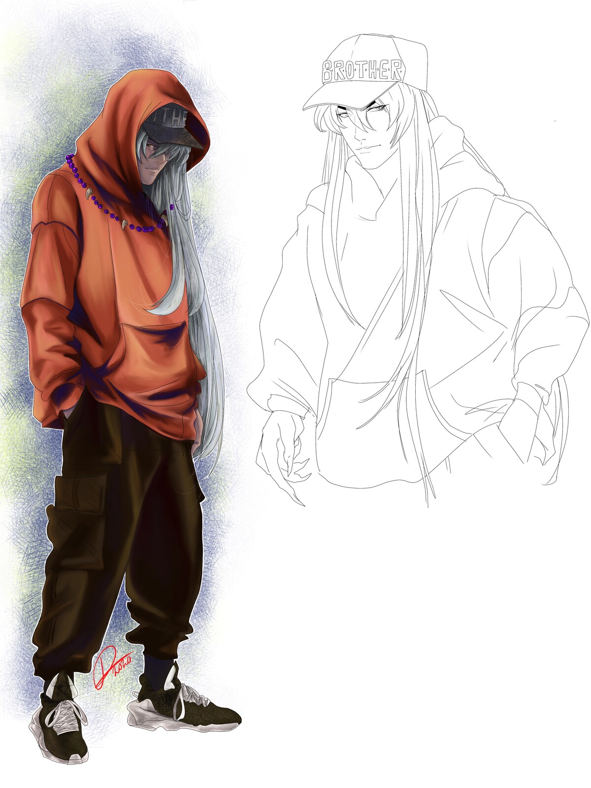 Kathy Ruiz - Inuyasha street wear fanart