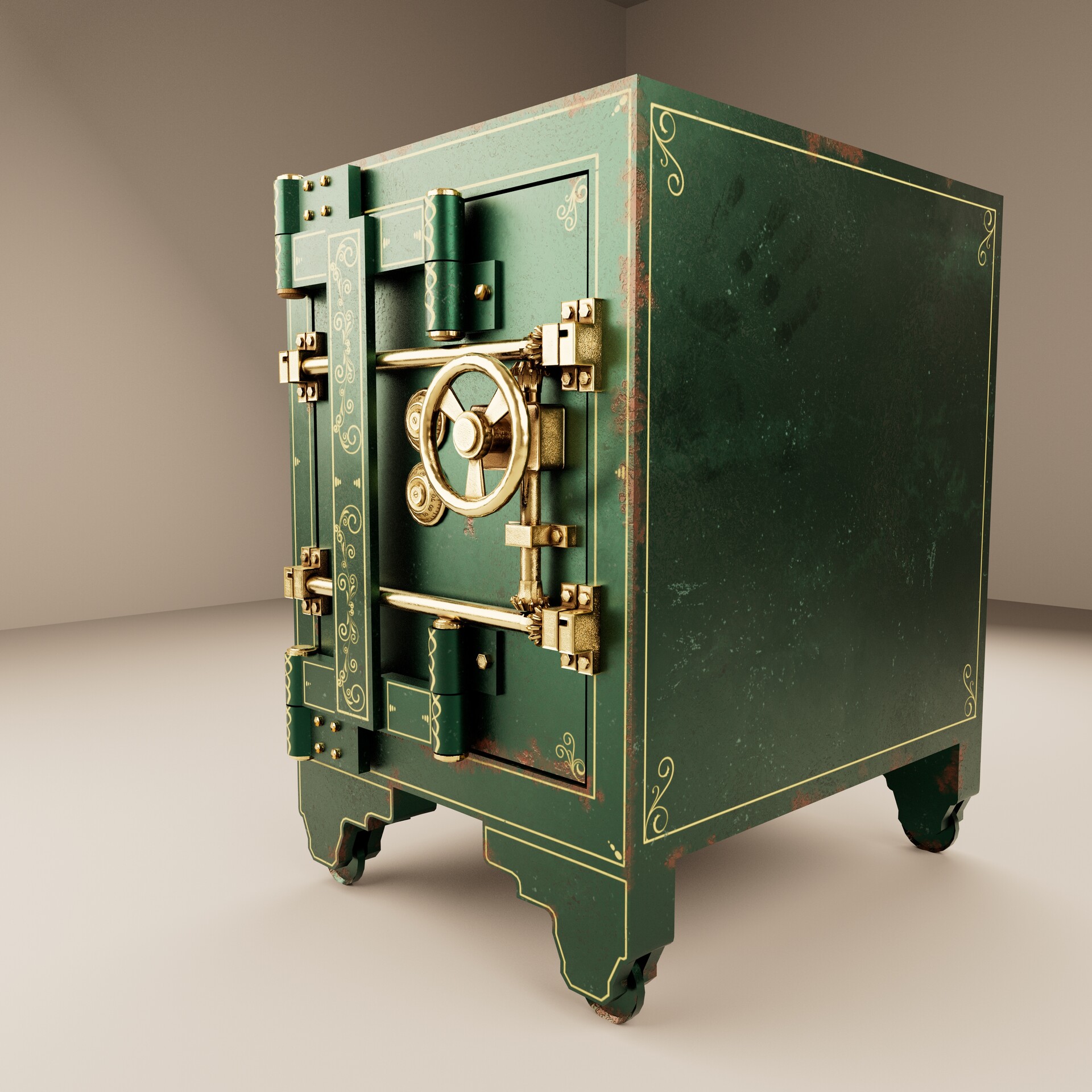 ArtStation - Antique Safe