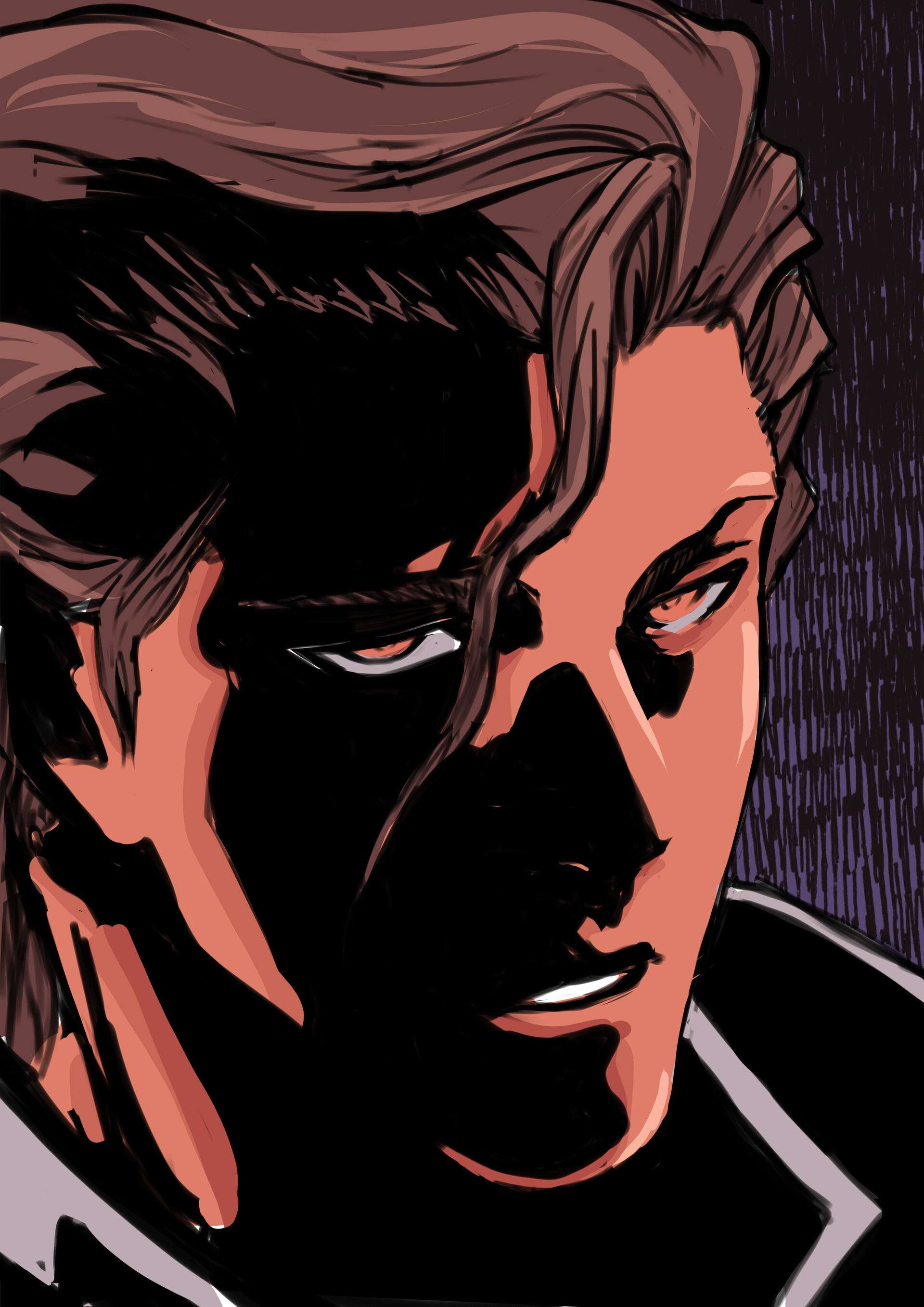 ArtStation - sosuke aizen fan art