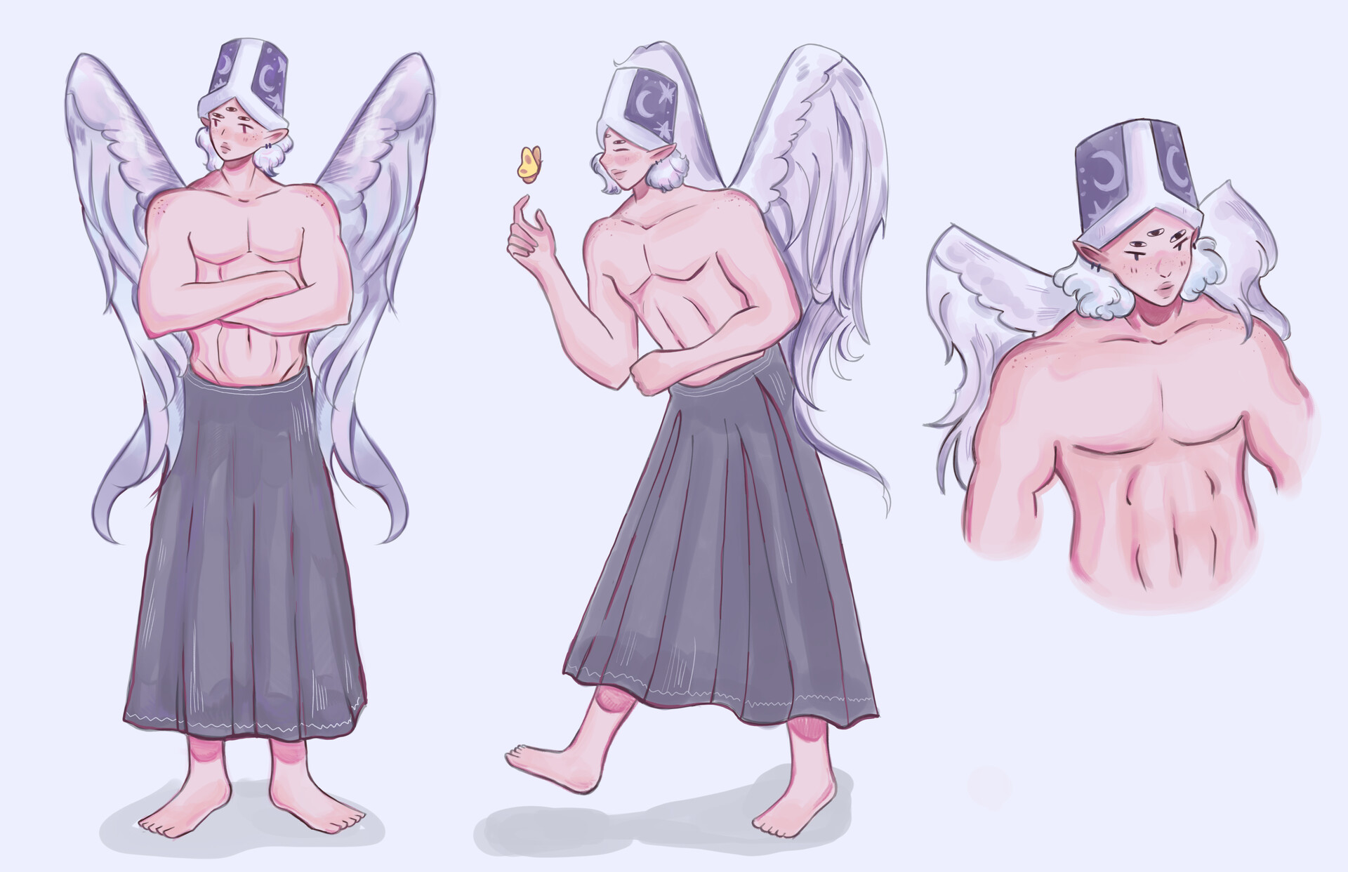 ArtStation - OC character design sheet