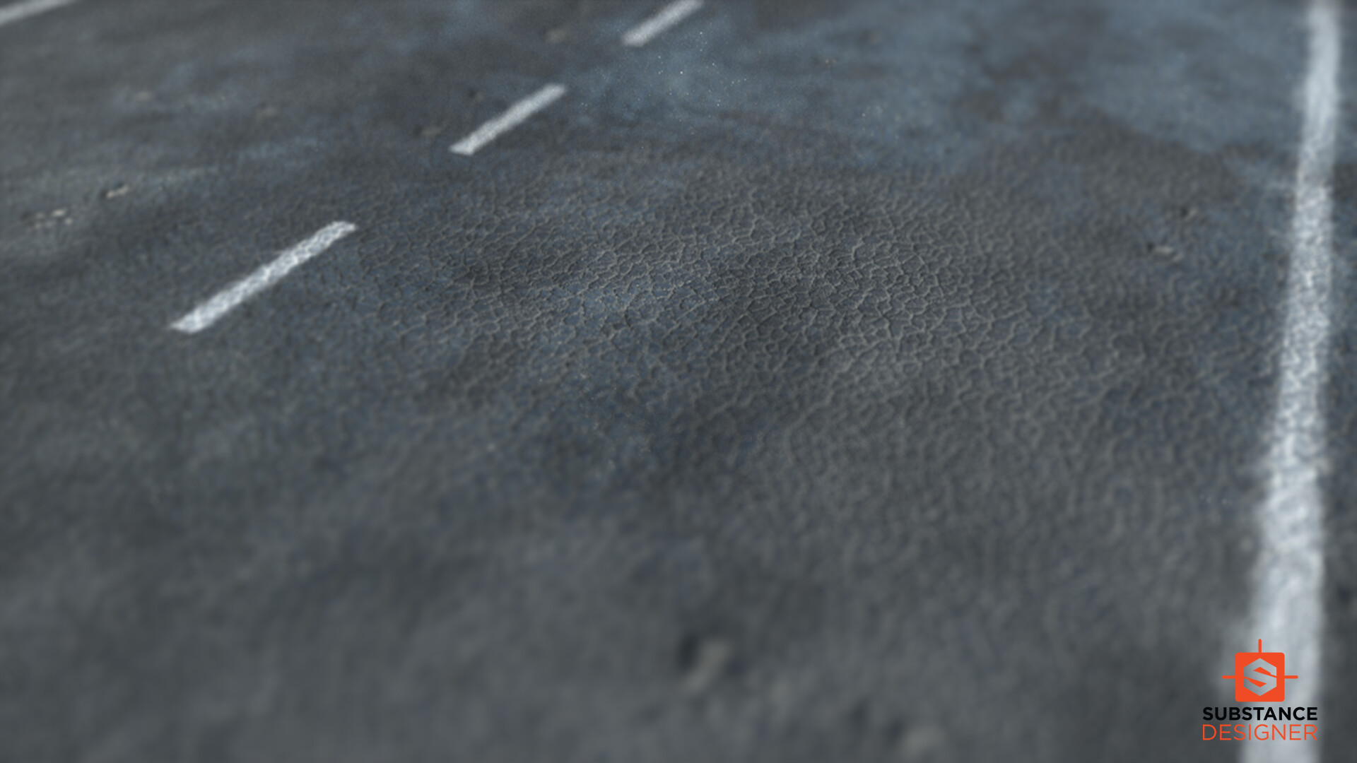 Nathan Richardson - Realistic Road Material - Substance Designer ...