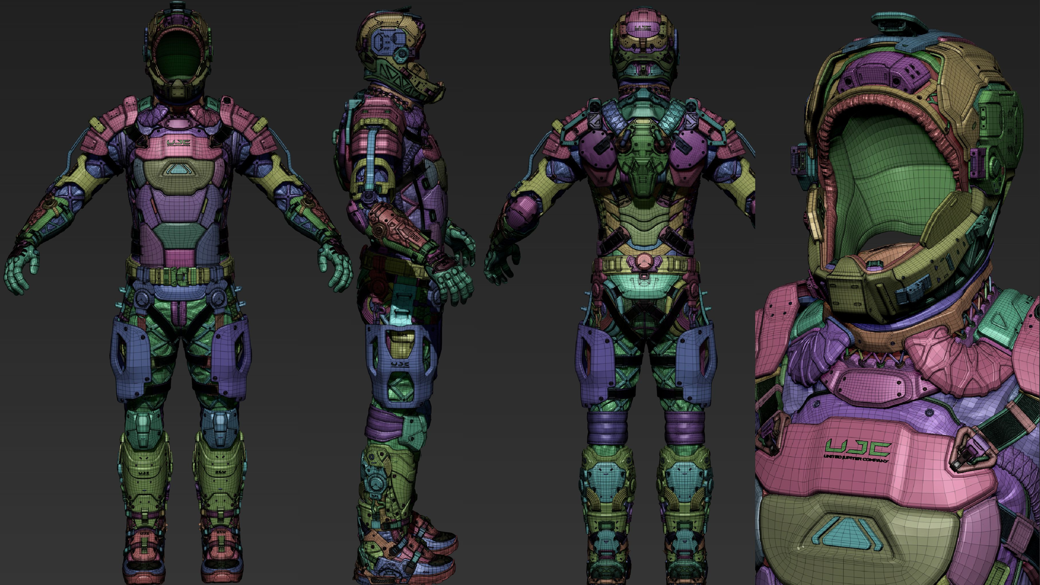 Csaba Molnar - The Callisto Protocol - Jacob's SpaceSuit