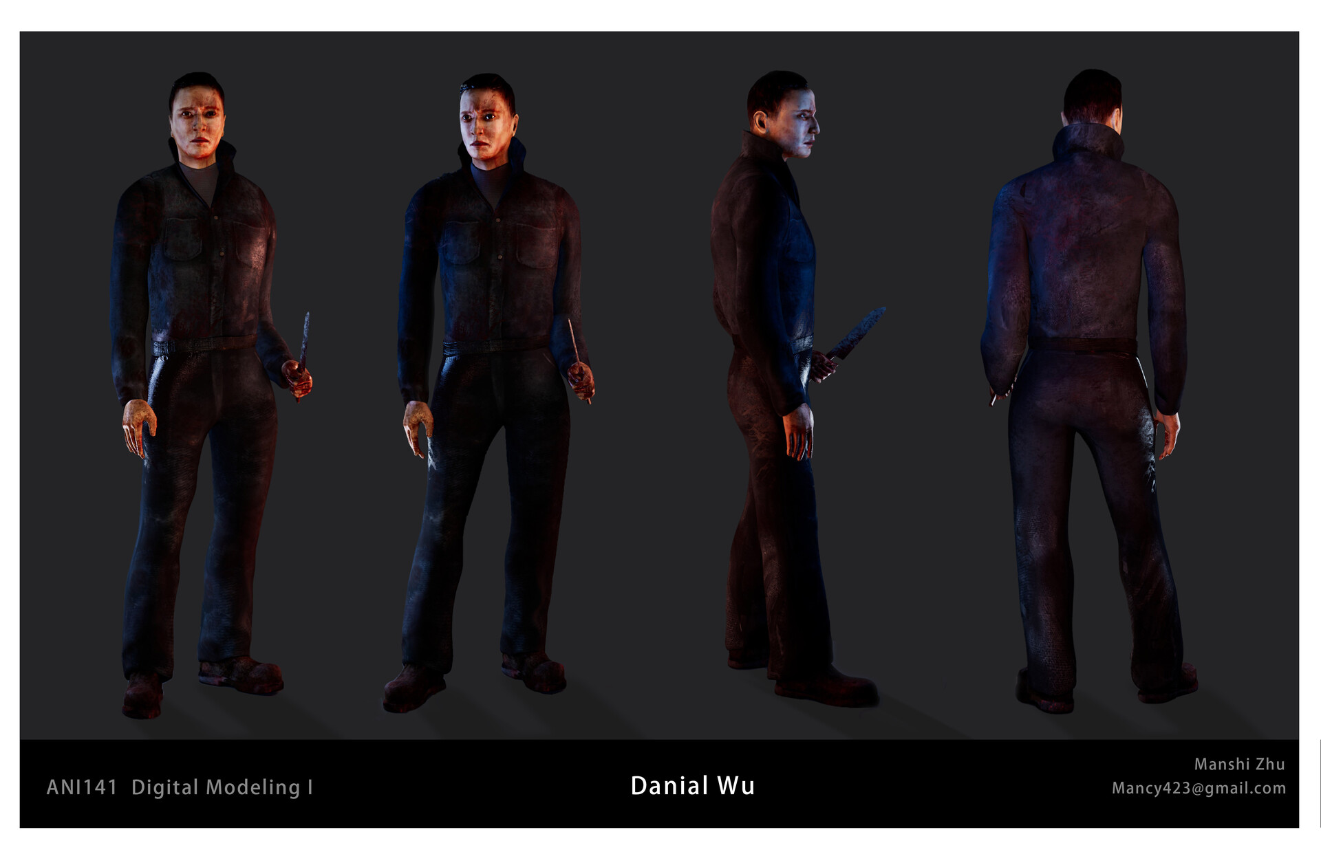 ArtStation - 3D Modelling Character