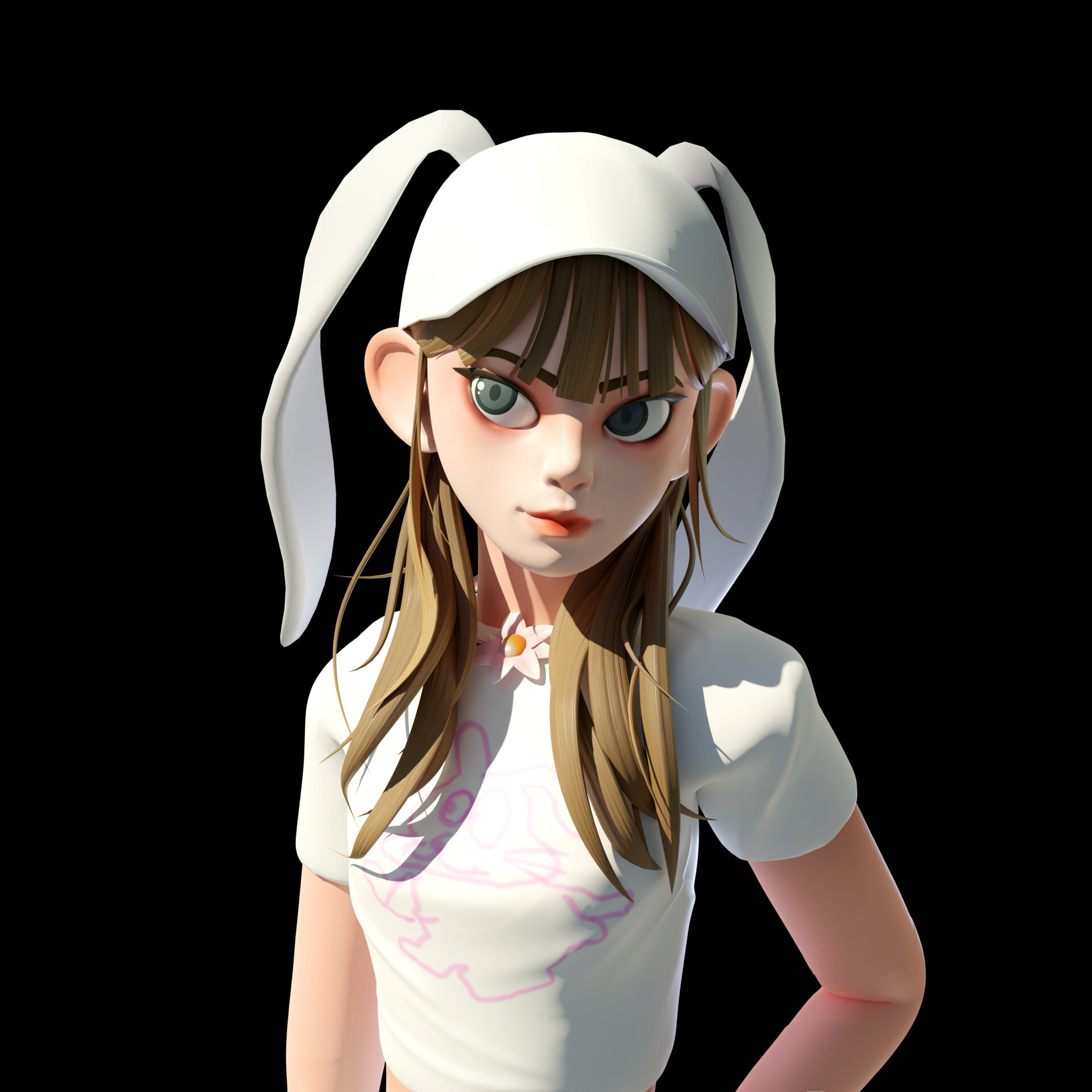 ArtStation - Haerin from Newjeans