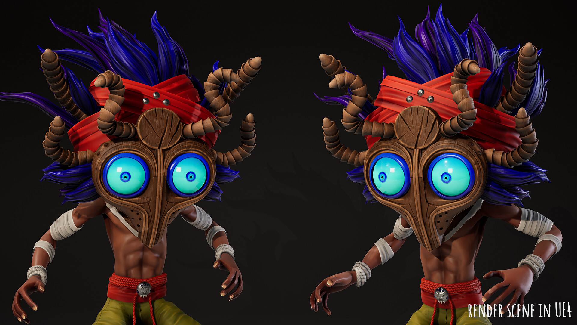 ArtStation - Stylized Character Druid 2