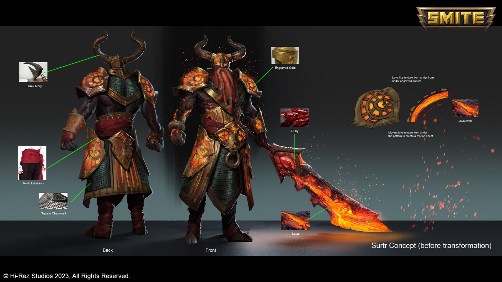 Glow Production - SMITE: Surtr, The Fire Giant | Year 10 God Cinematic