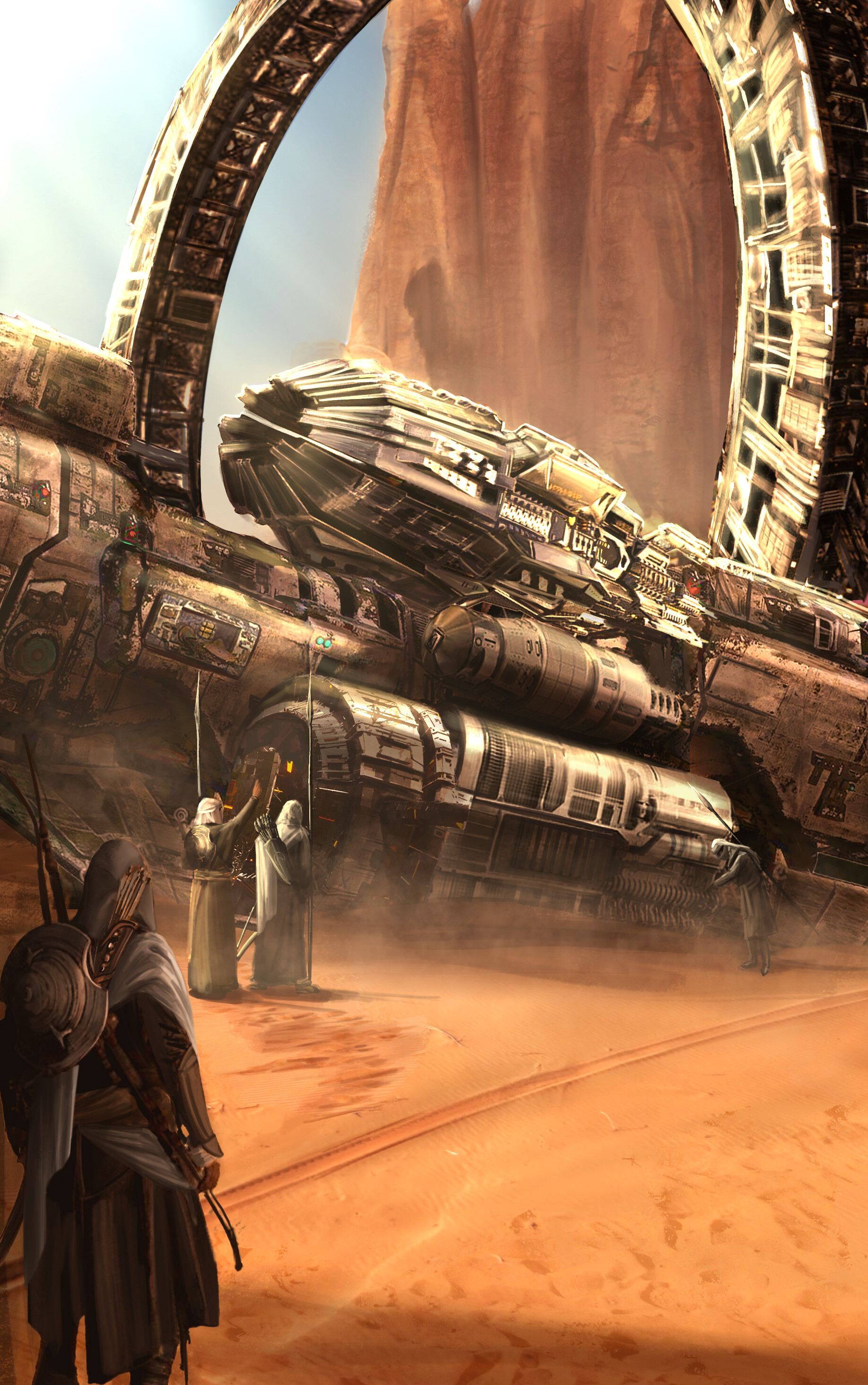 ArtStation - Desert Ruins