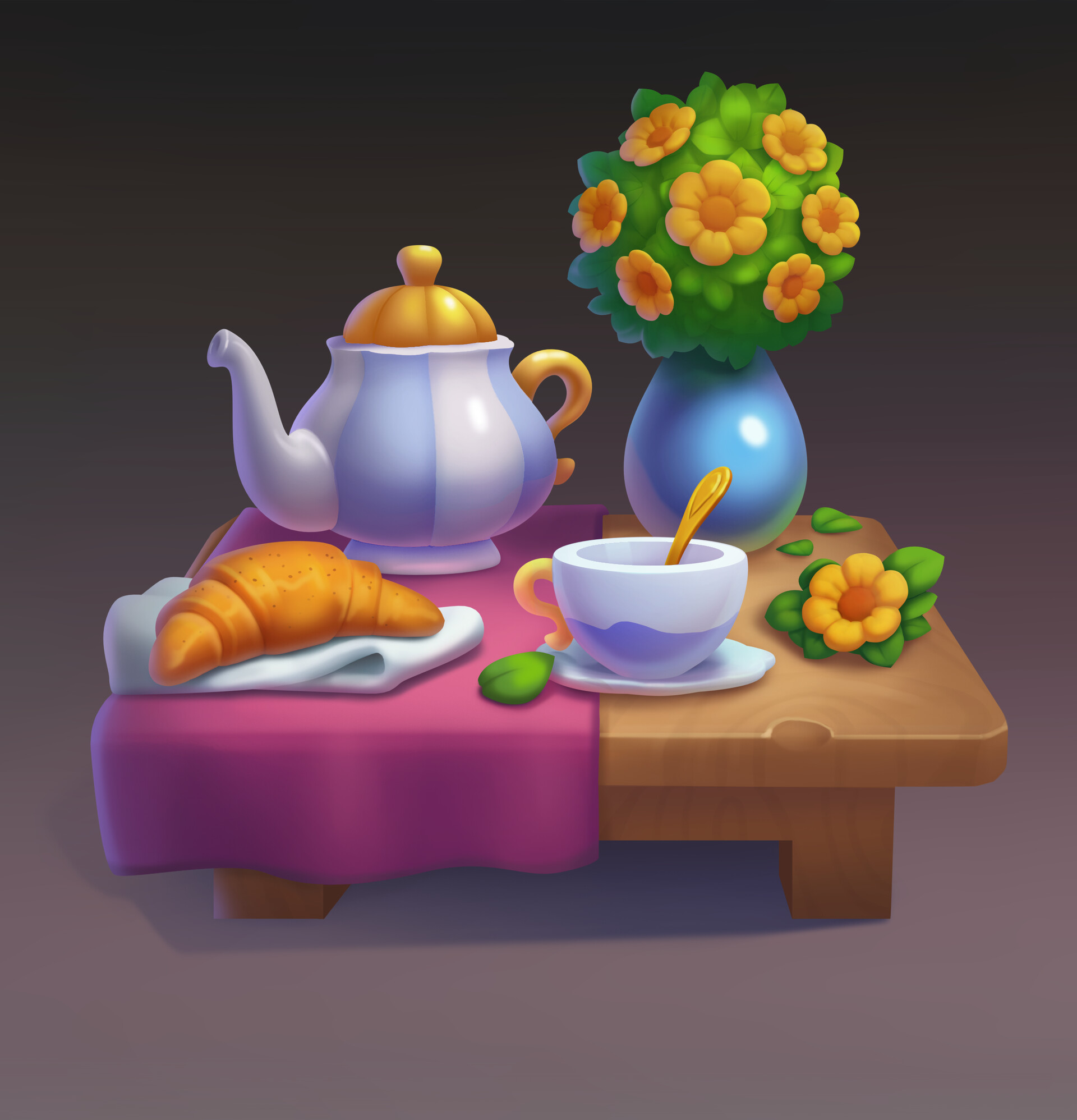 ArtStation - Test tasks for RocketBrush Studio